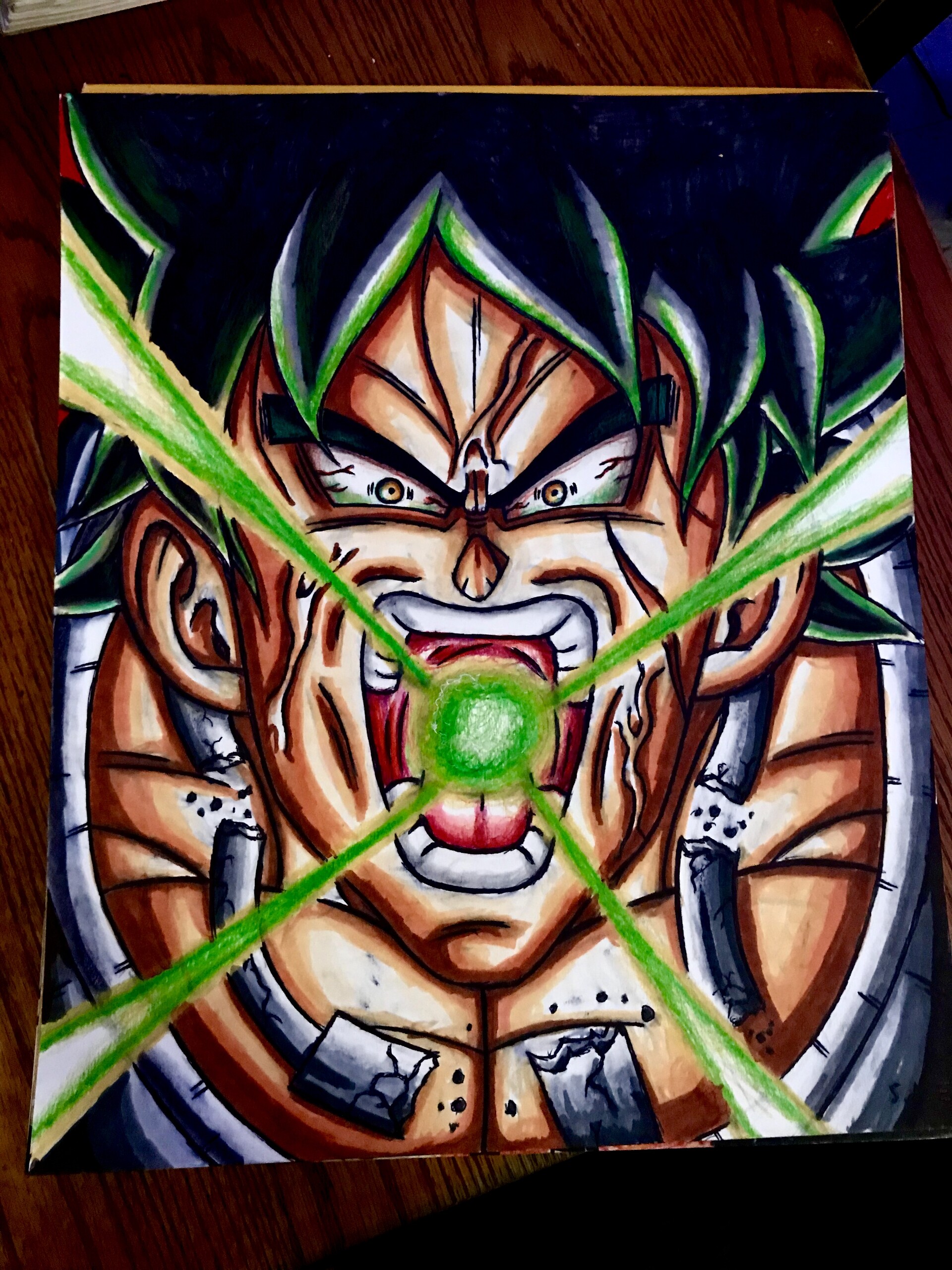 ArtStation - Broly’s fury