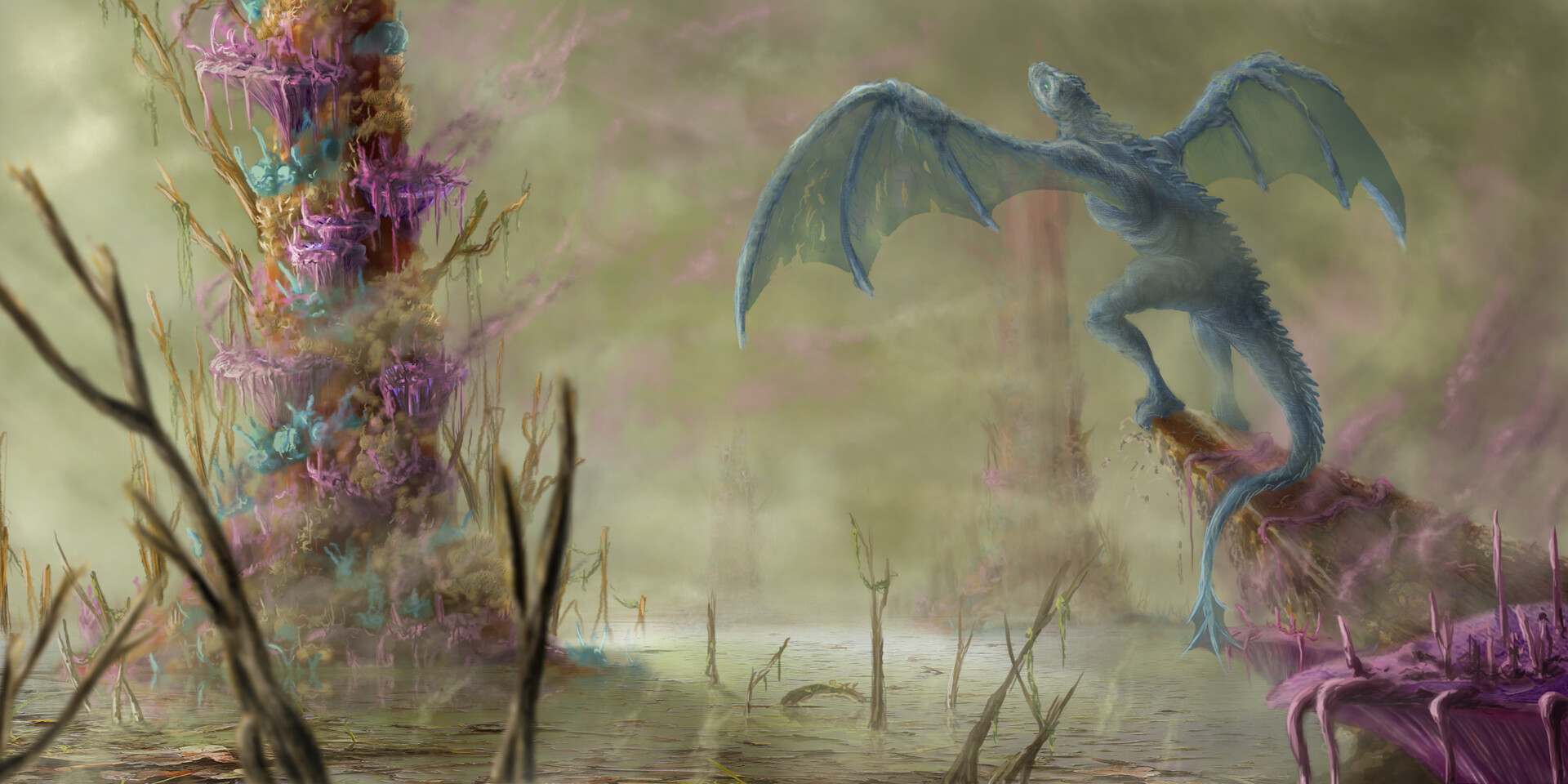 ArtStation - Fetid Swamp