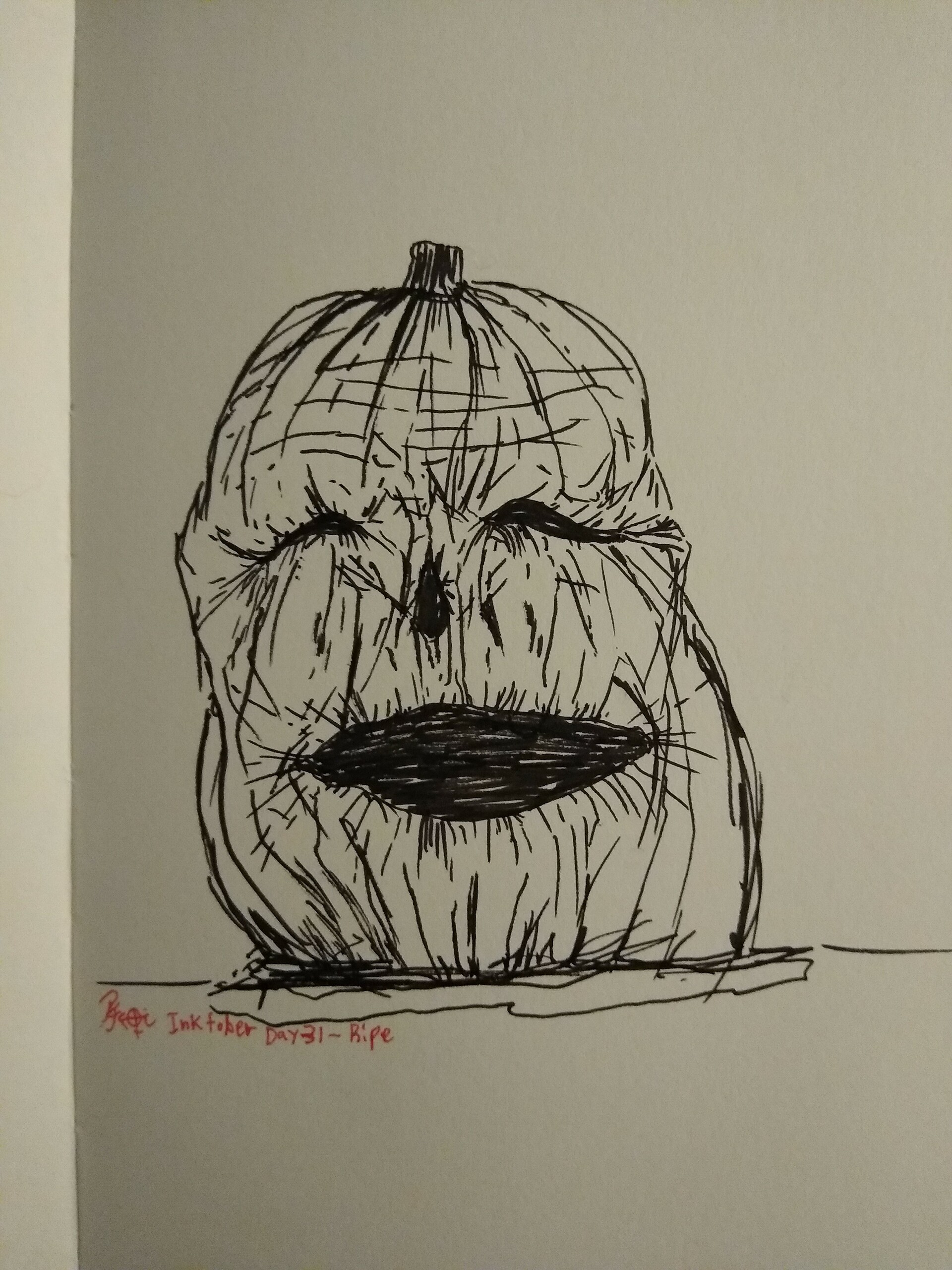 ArtStation - Inktober Day 31- Ripe ( Inktober End)