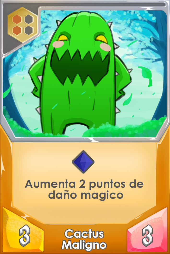 ArtStation - Tcg model card front and back