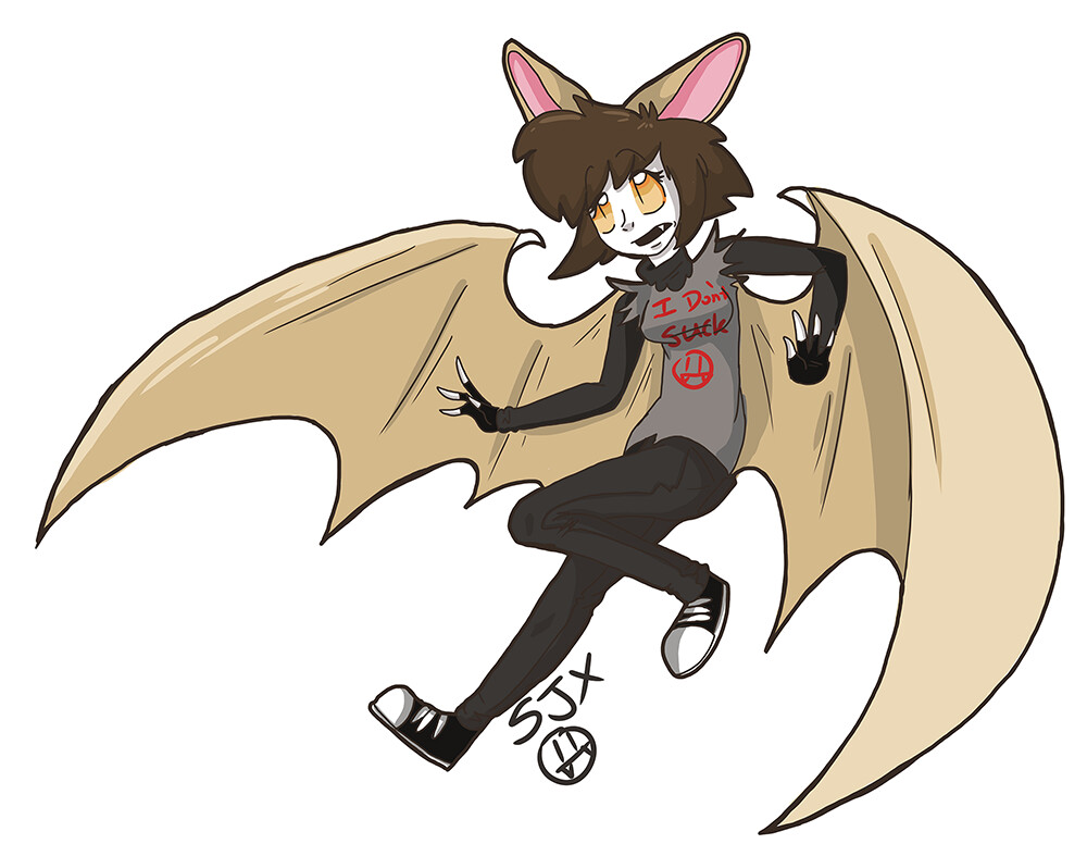 ArtStation - Bat Action pose