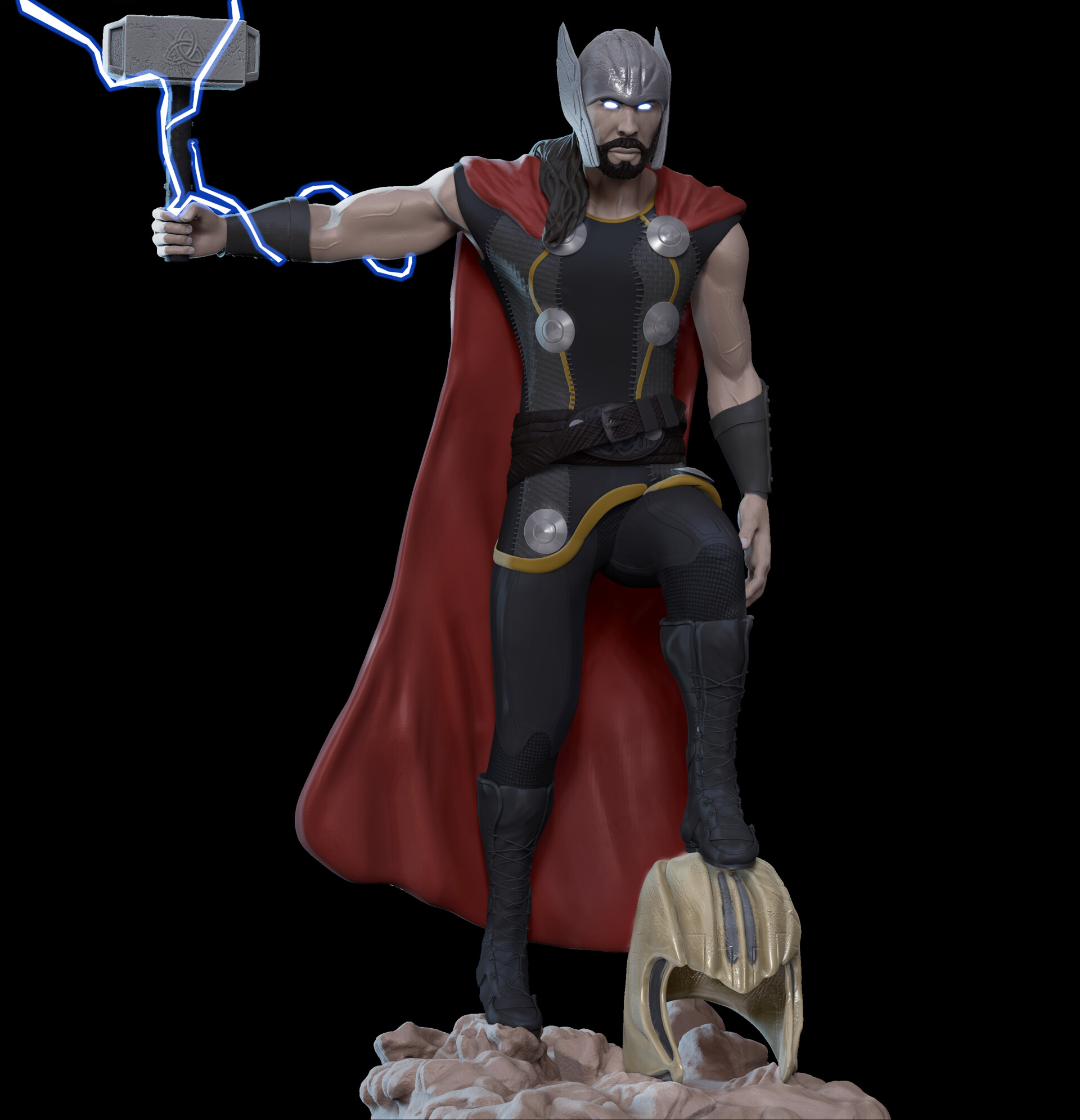 ArtStation - THOR SCULPTURE