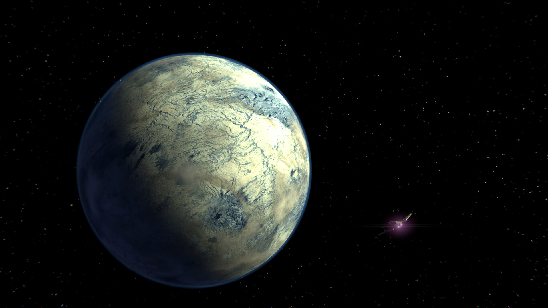 ArtStation - Approaching Hoth