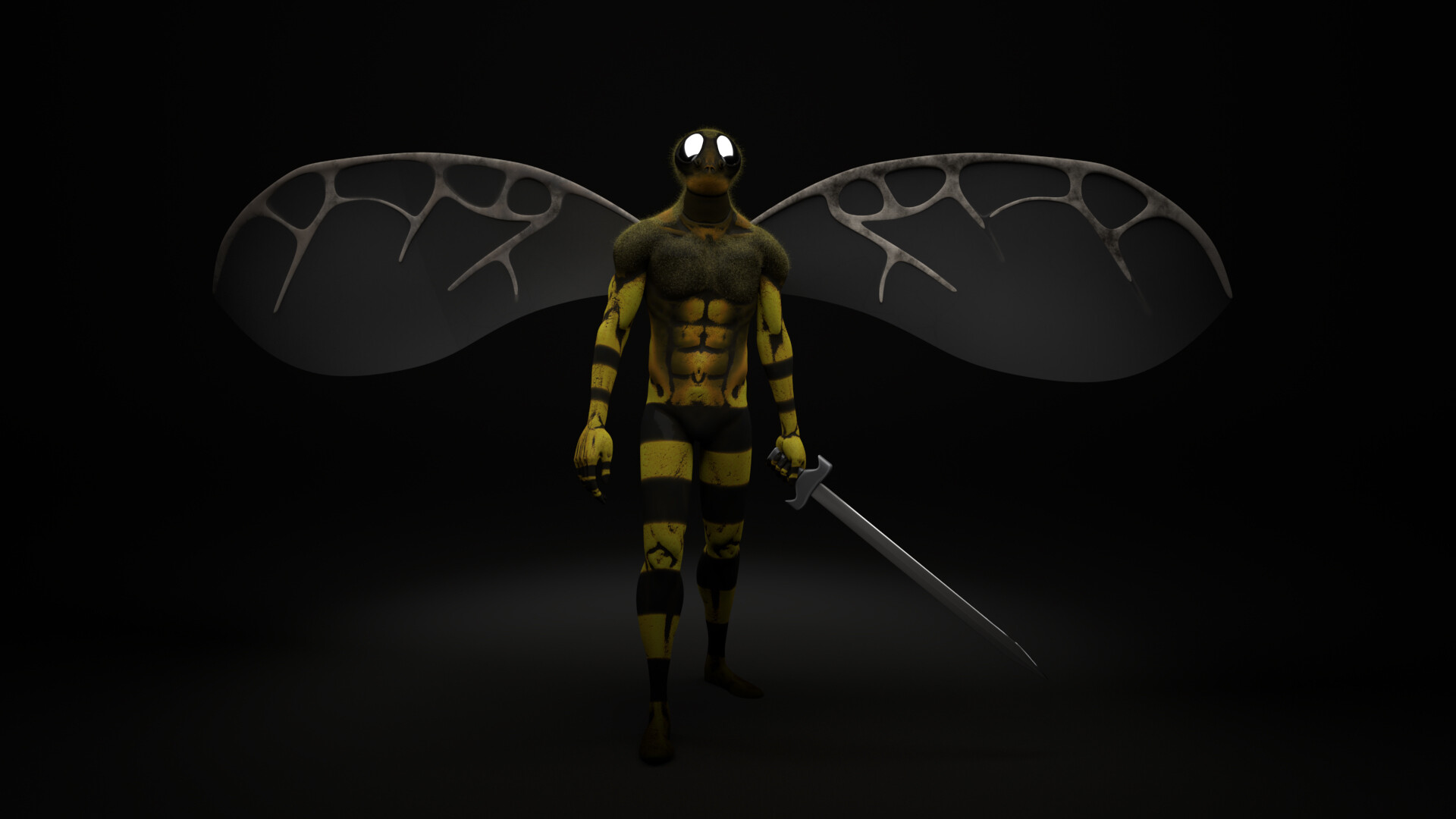 ArtStation - warrior bee