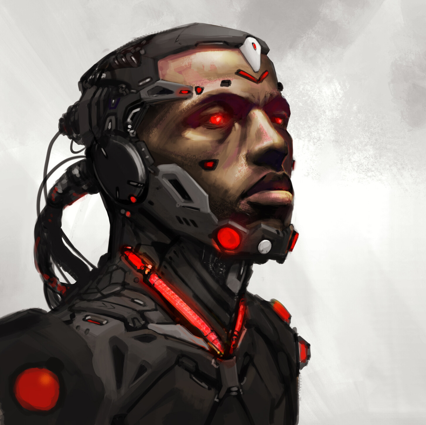 Matt Heath - Mech Character Sketch