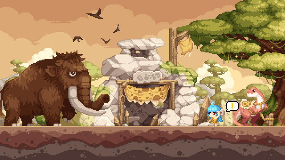 ArtStation - Pixel Stone Age