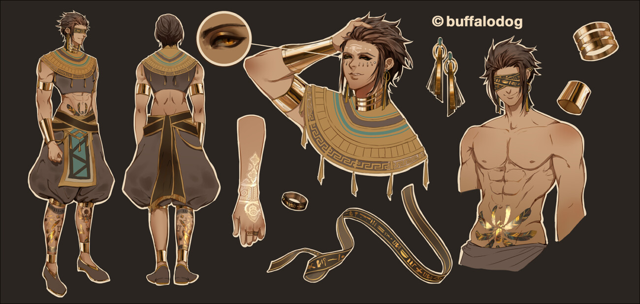 ArtStation - Character Sheets