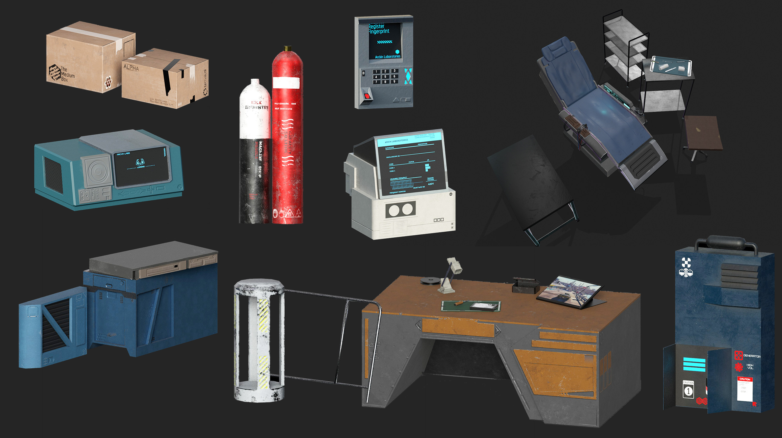 Srinivas Jalakam - Arckin Cybernetics Lab - Inspired by Cyberpunk 2077