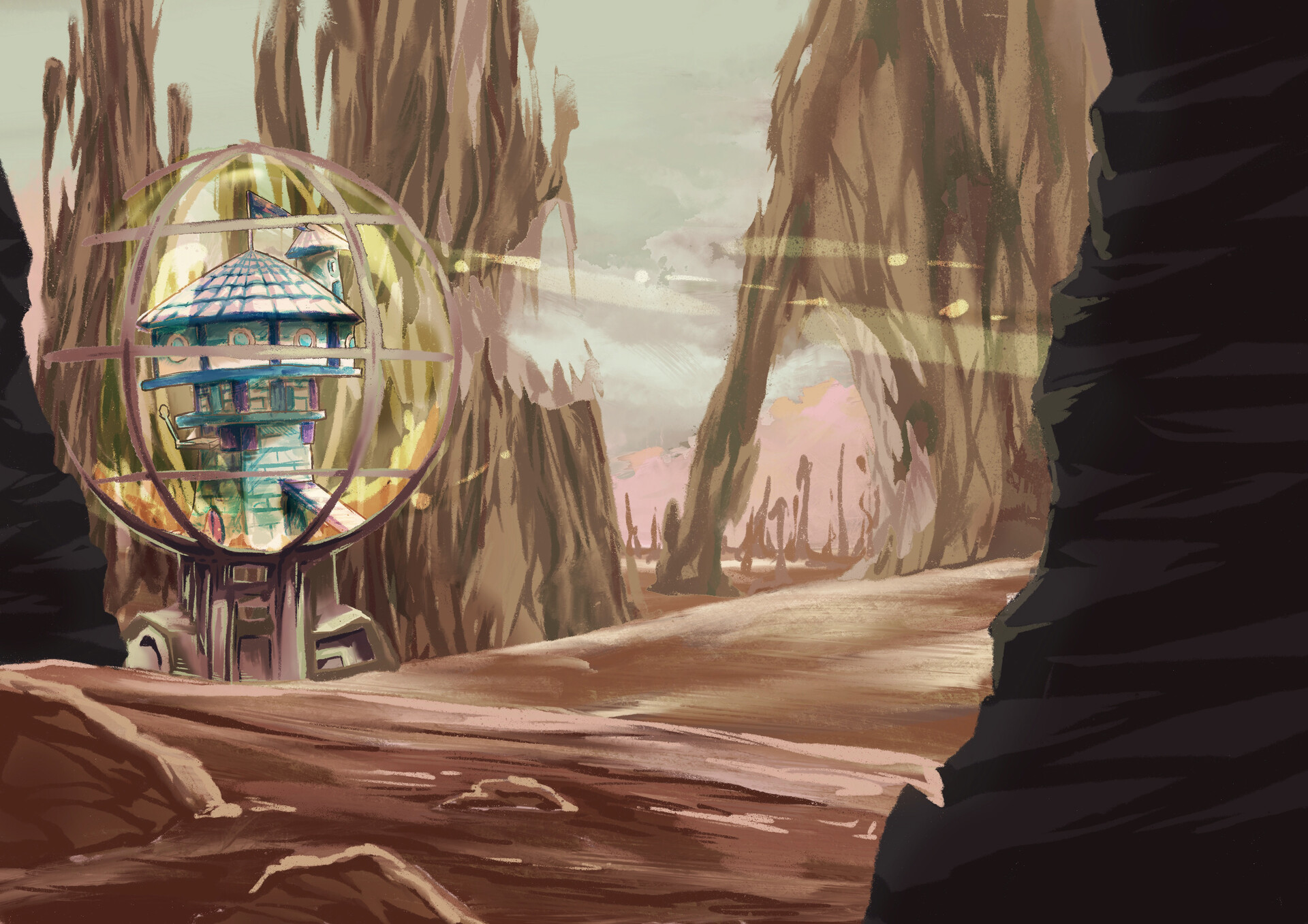 ArtStation - Planet Space Station