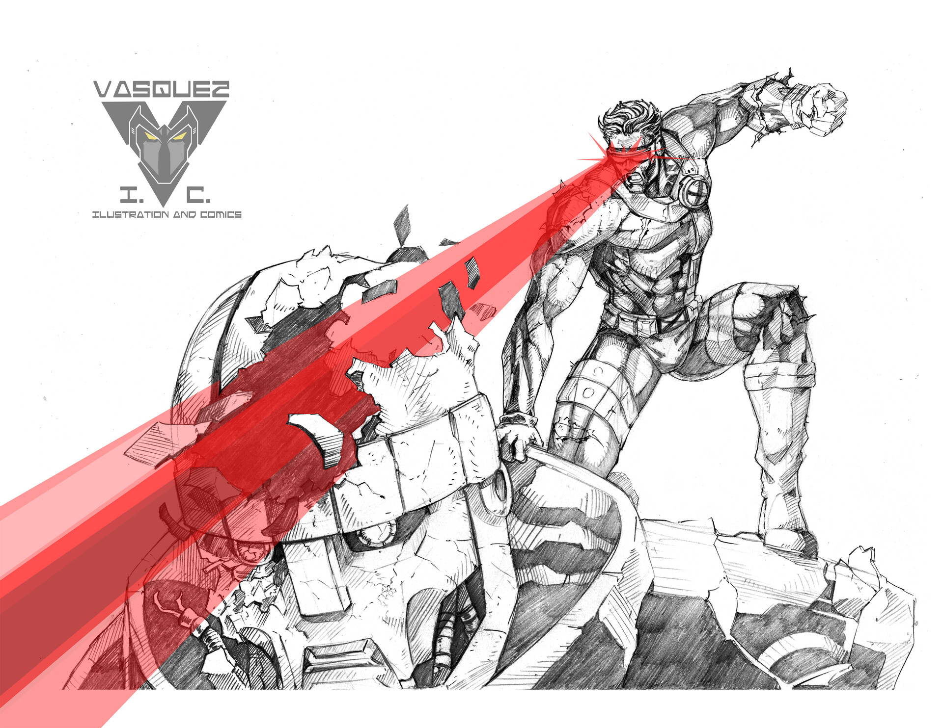 Victor Vasquez - some commissions "concepts for sculptures"