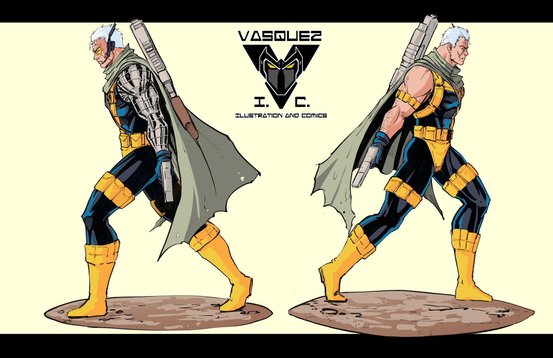 Victor Vasquez - some commissions "concepts for sculptures"