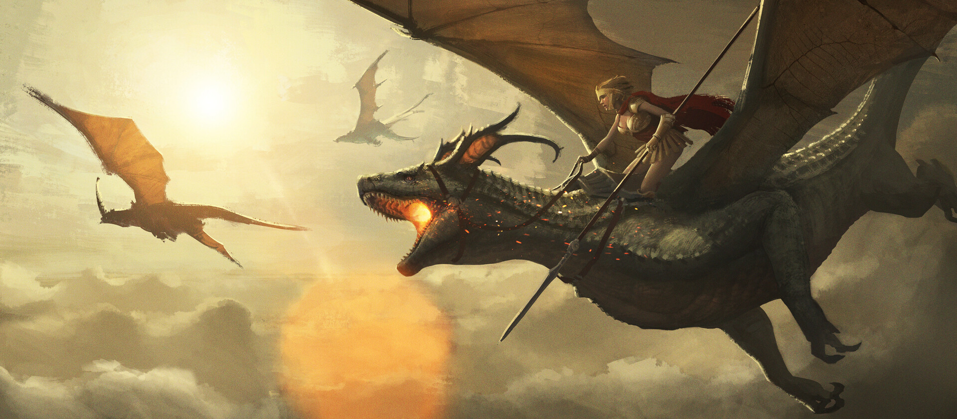 ArtStation - Dragon Rider