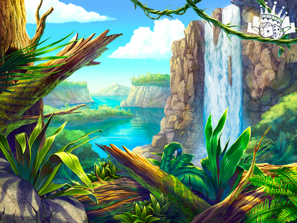 ArtStation - Background Art for King Kong slot game 🦍🦍🦍⁠