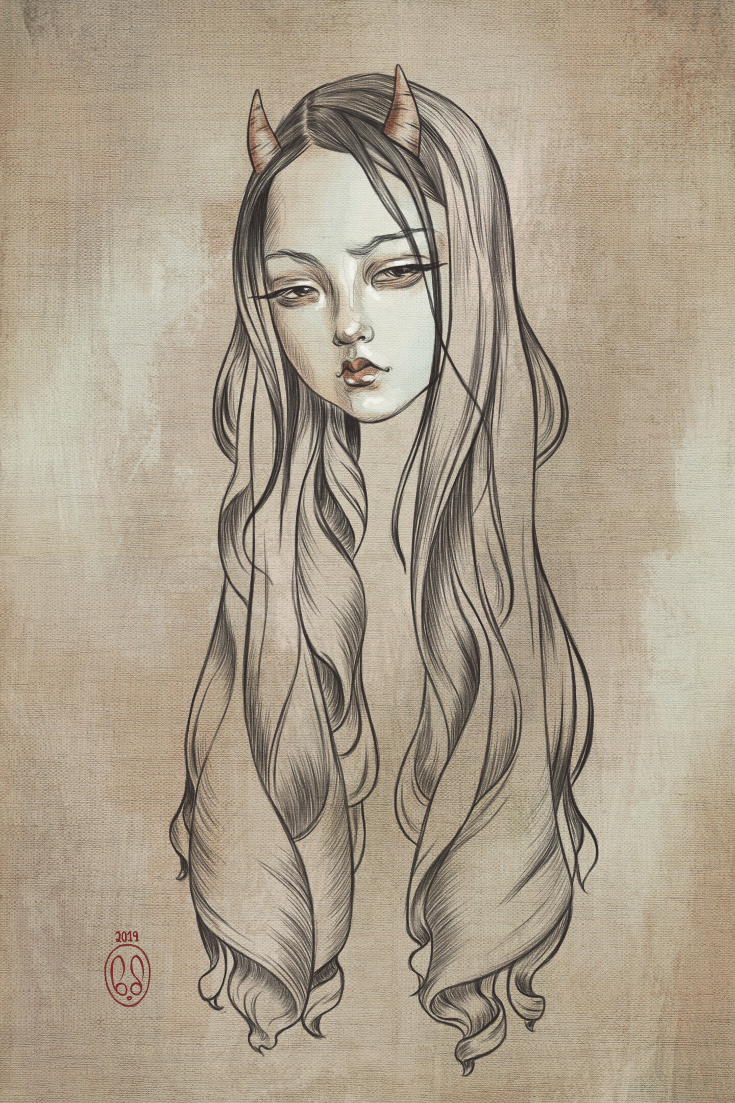 ArtStation - Demon Girl