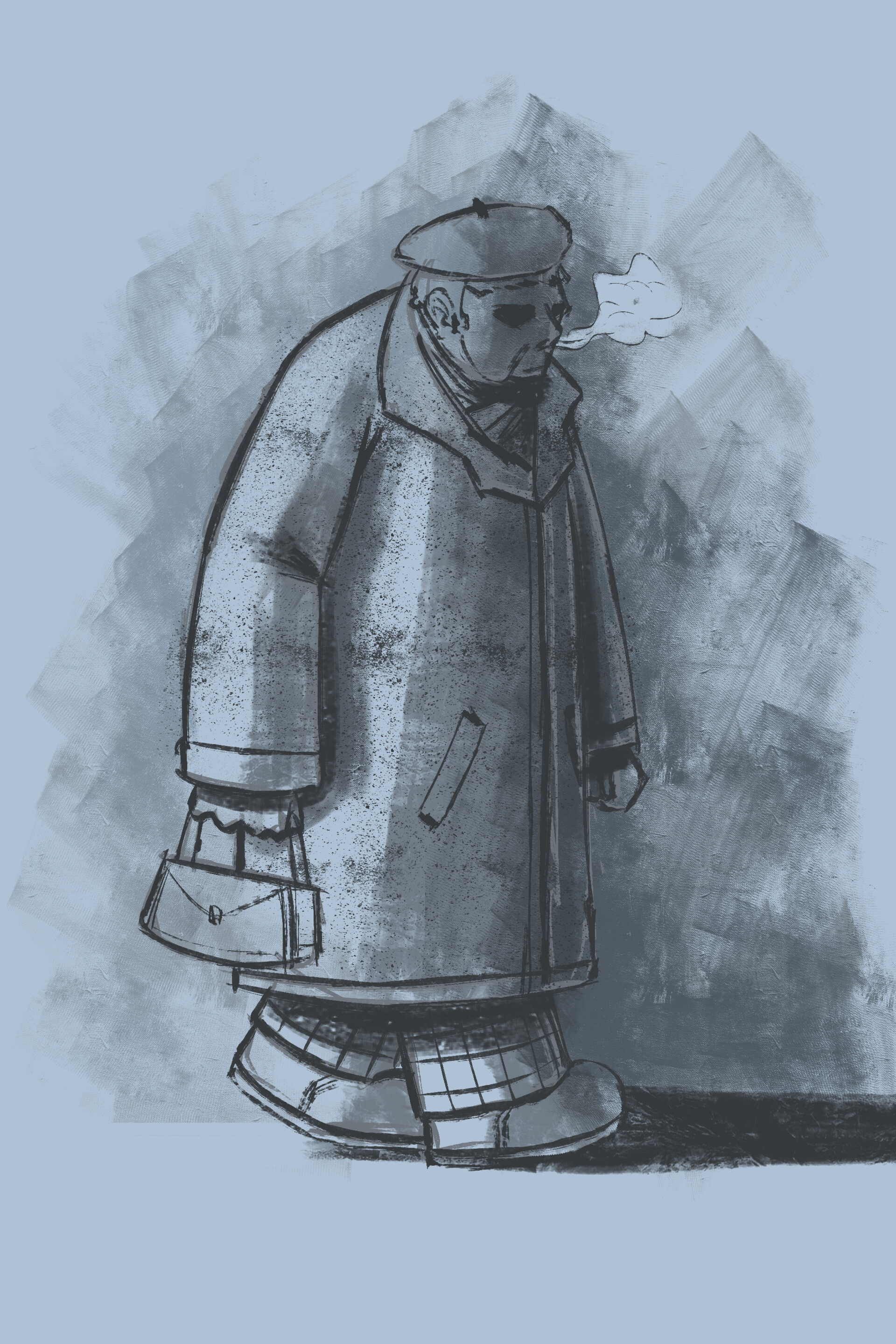 ArtStation - Russian Babushka Sketch
