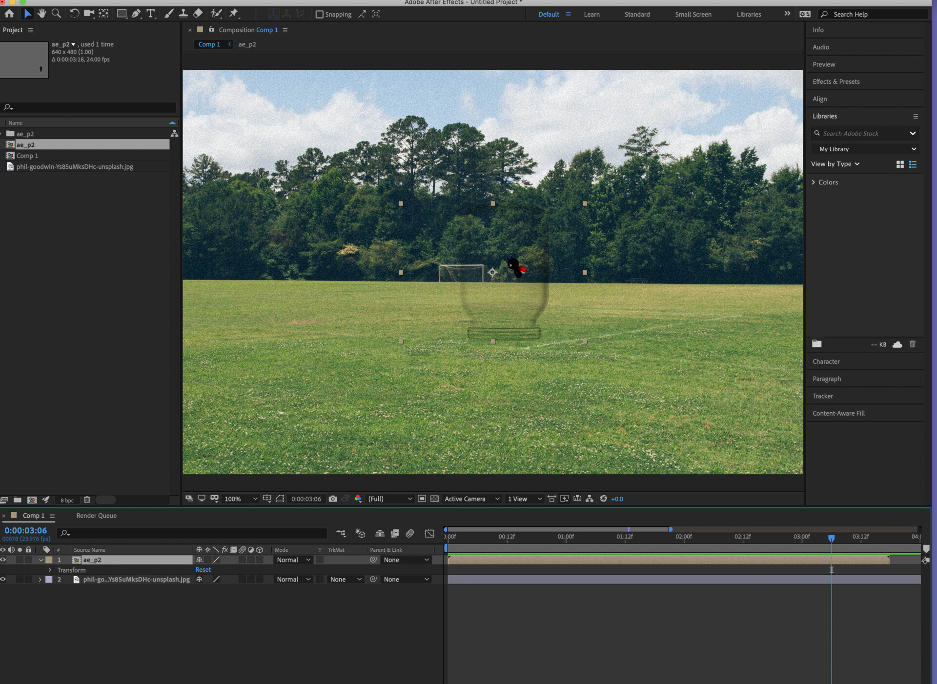 ArtStation - After Effects Software Skill Builder Project 3