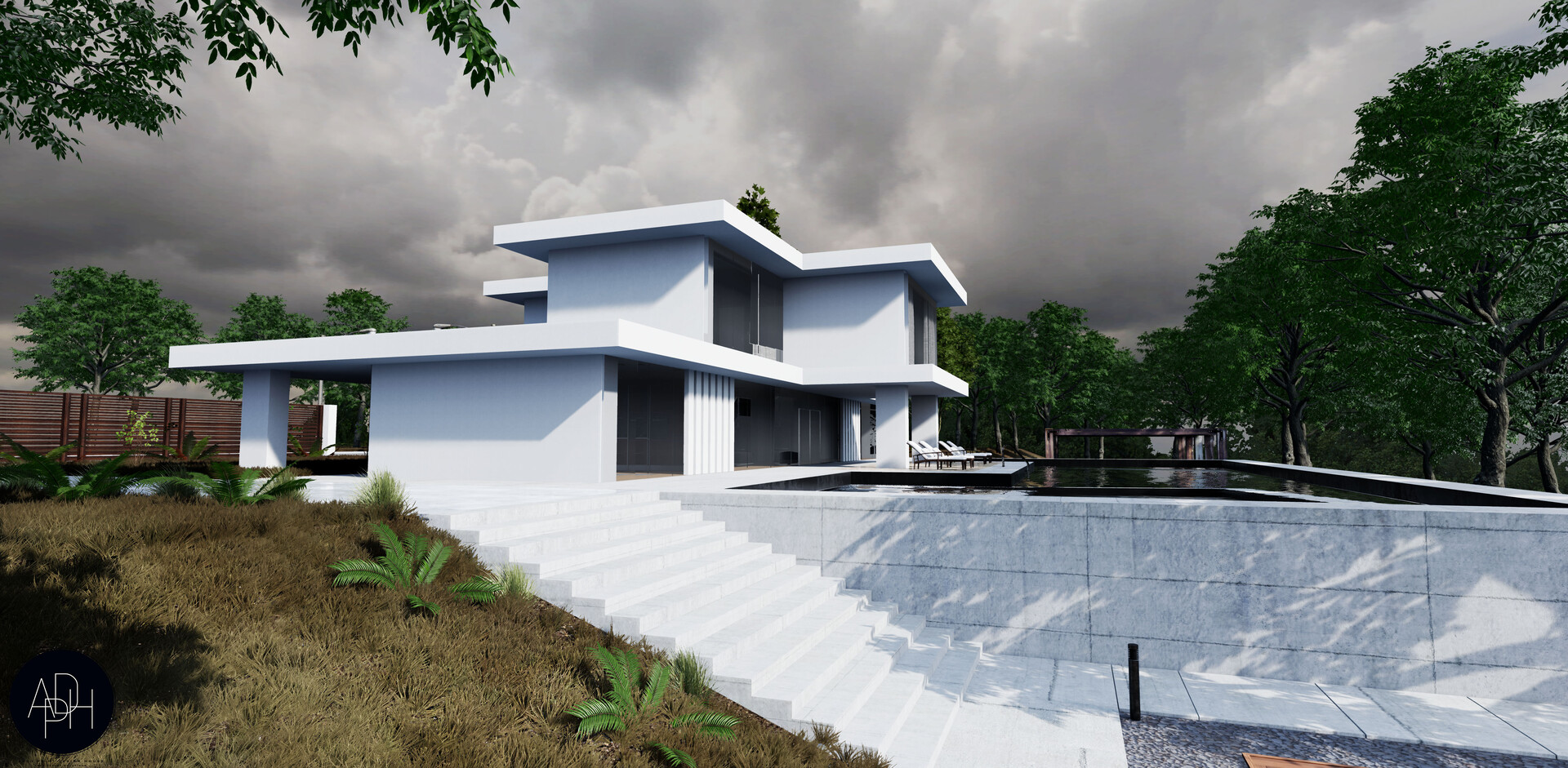 ArtStation - UNREAL ENGINE MODERN VILLA PROJECT