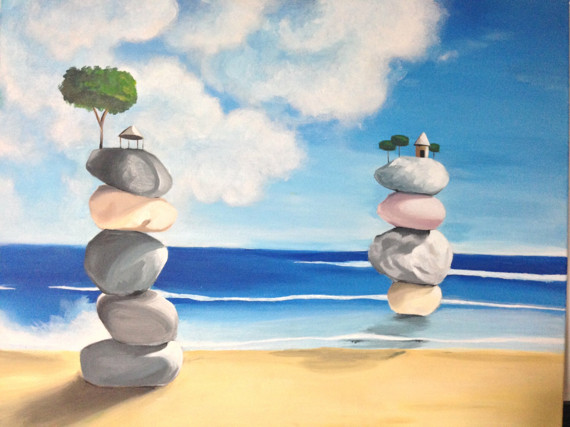 ArtStation - stone towers