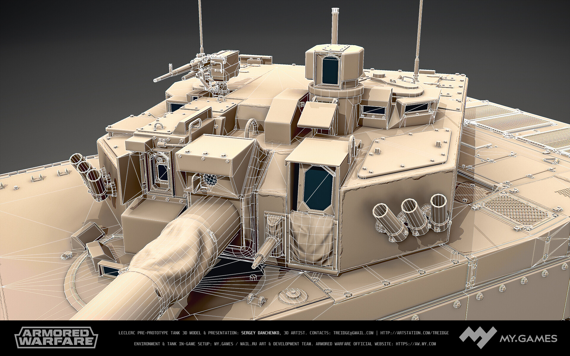 Sergey Danchenko - The Leclerc Tank Pre-Prototype — Breakdown & Making ...