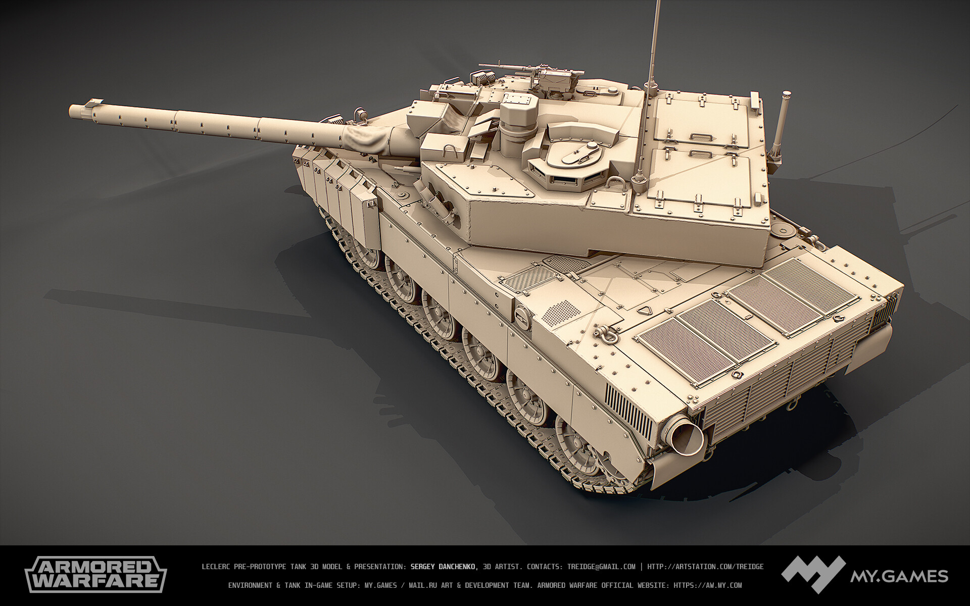 Sergey Danchenko - The Leclerc Tank Pre-Prototype — Breakdown & Making ...