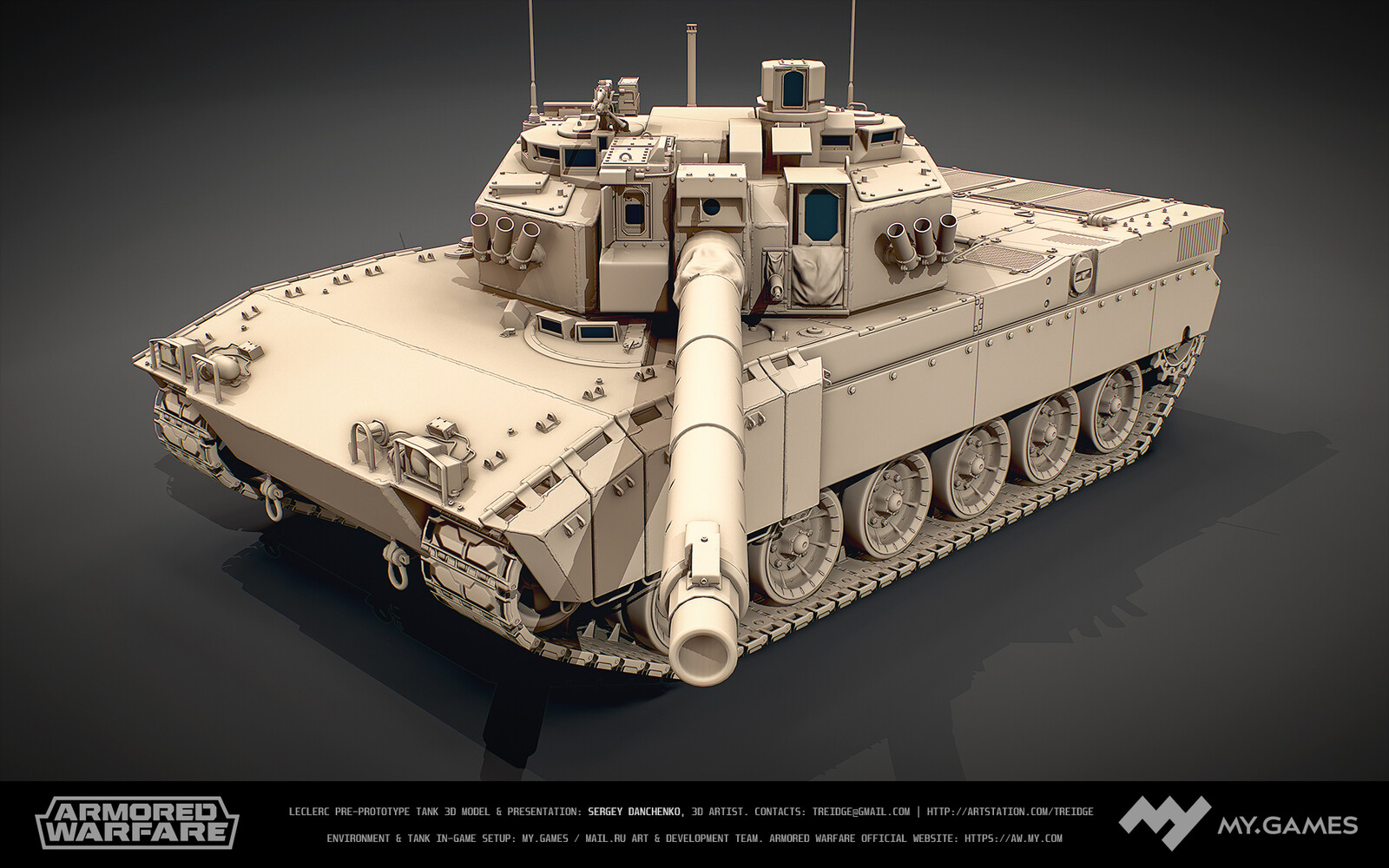 Sergey Danchenko - The Leclerc Tank Pre-Prototype — Breakdown & Making ...