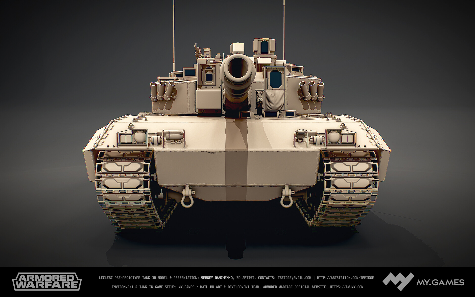 Sergey Danchenko - The Leclerc Tank Pre-Prototype — Breakdown & Making ...