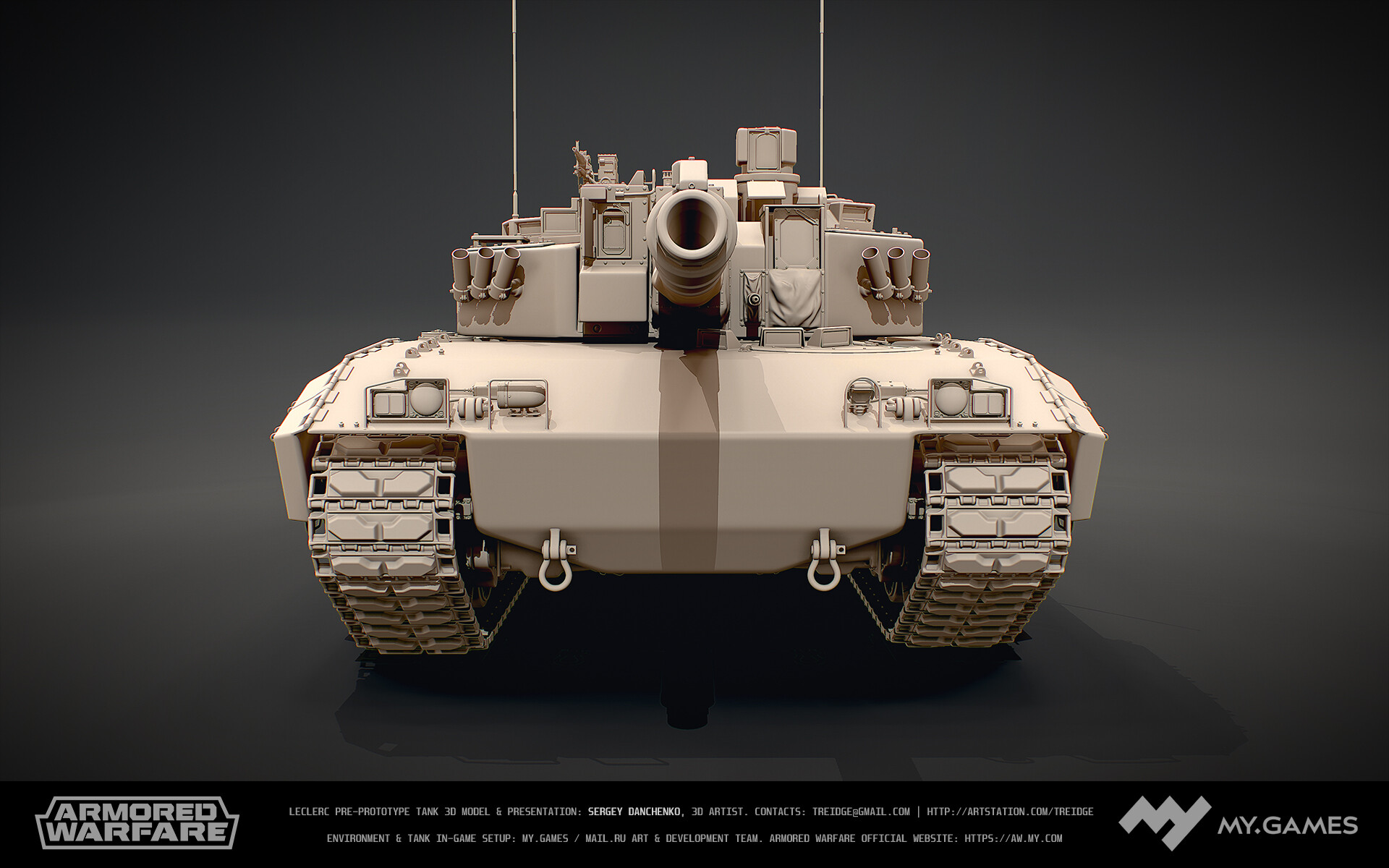 Sergey Danchenko - The Leclerc Tank Pre-Prototype — Breakdown & Making ...