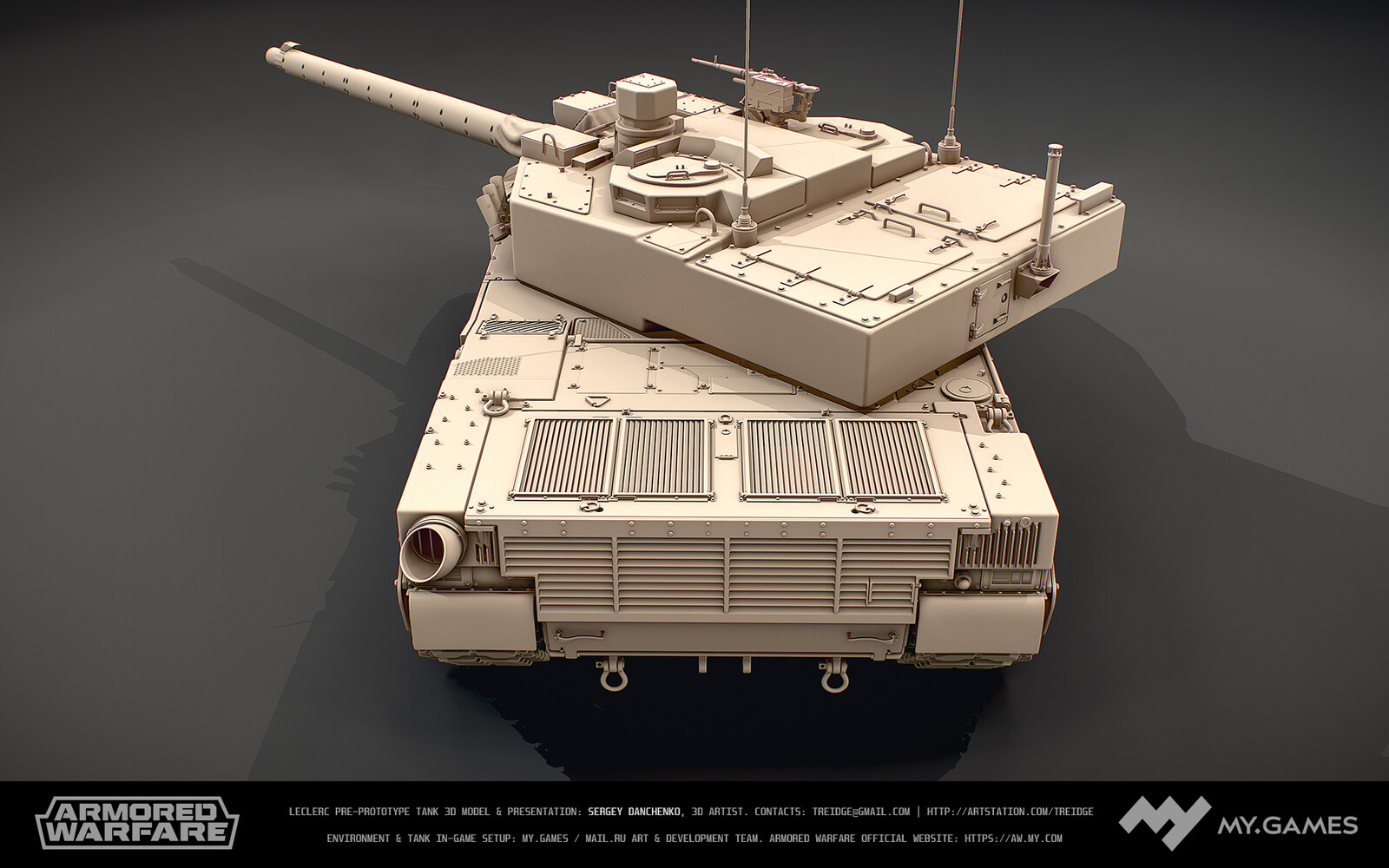 Sergey Danchenko - The Leclerc Tank Pre-Prototype — Breakdown & Making ...