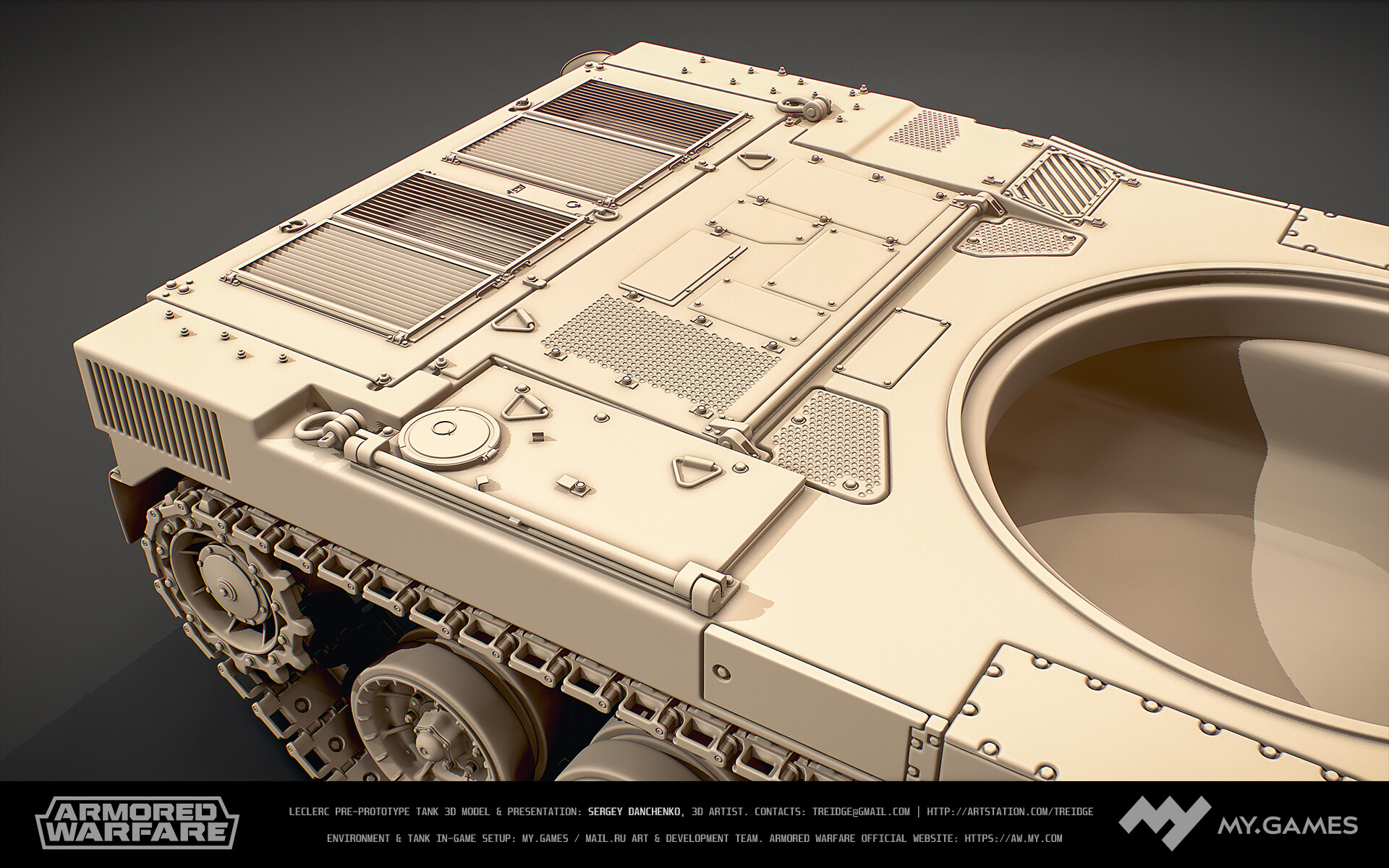 Sergey Danchenko - The Leclerc Tank Pre-Prototype — Breakdown & Making ...