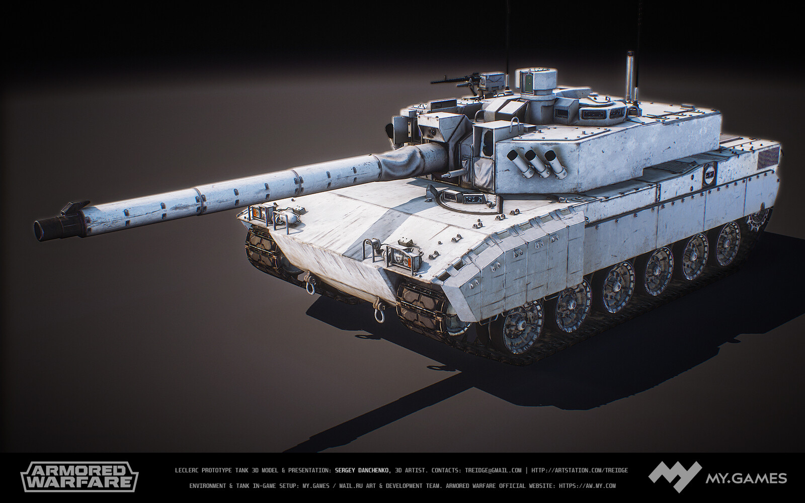 Sergey Danchenko - The Leclerc Tank Pre-Prototype — Breakdown & Making ...