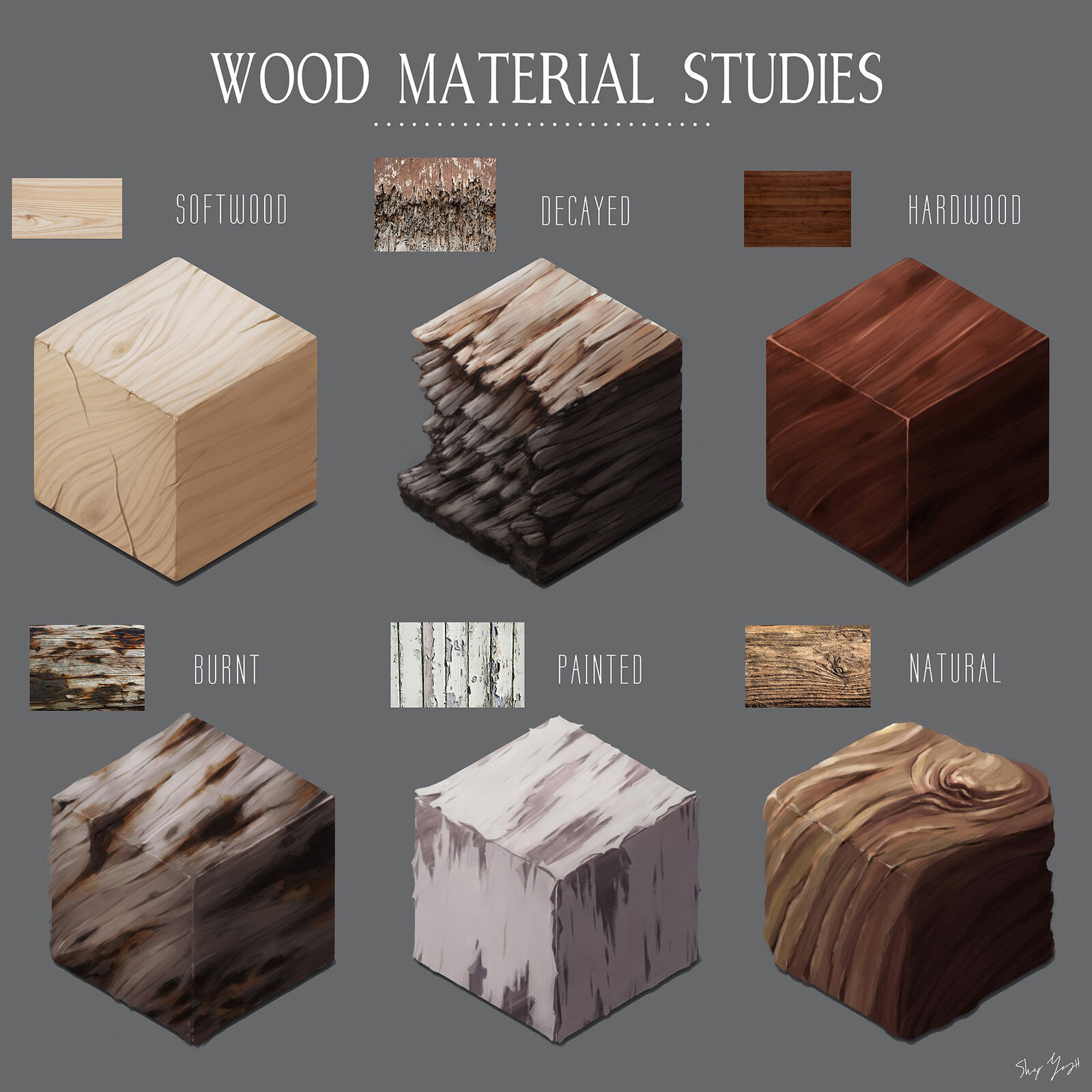 dropfeeling - Cube Material Studies