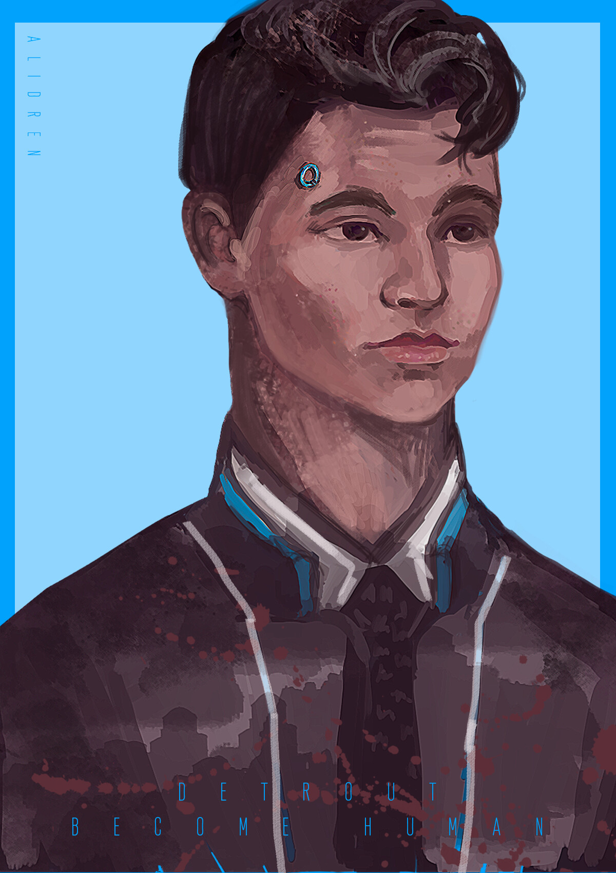 ArtStation - Connor from Detroit: Become Human