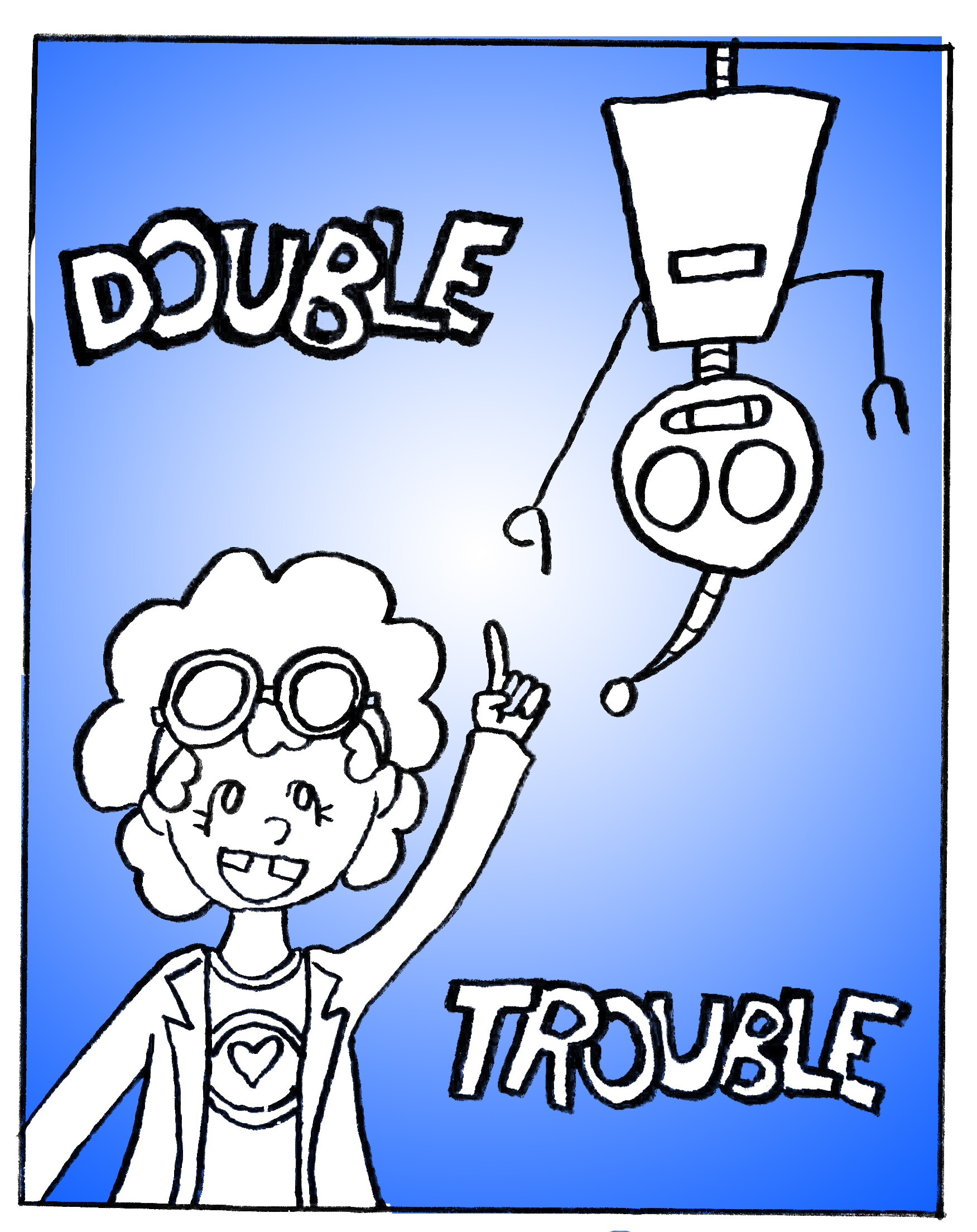 ArtStation - Double Trouble Poster 2