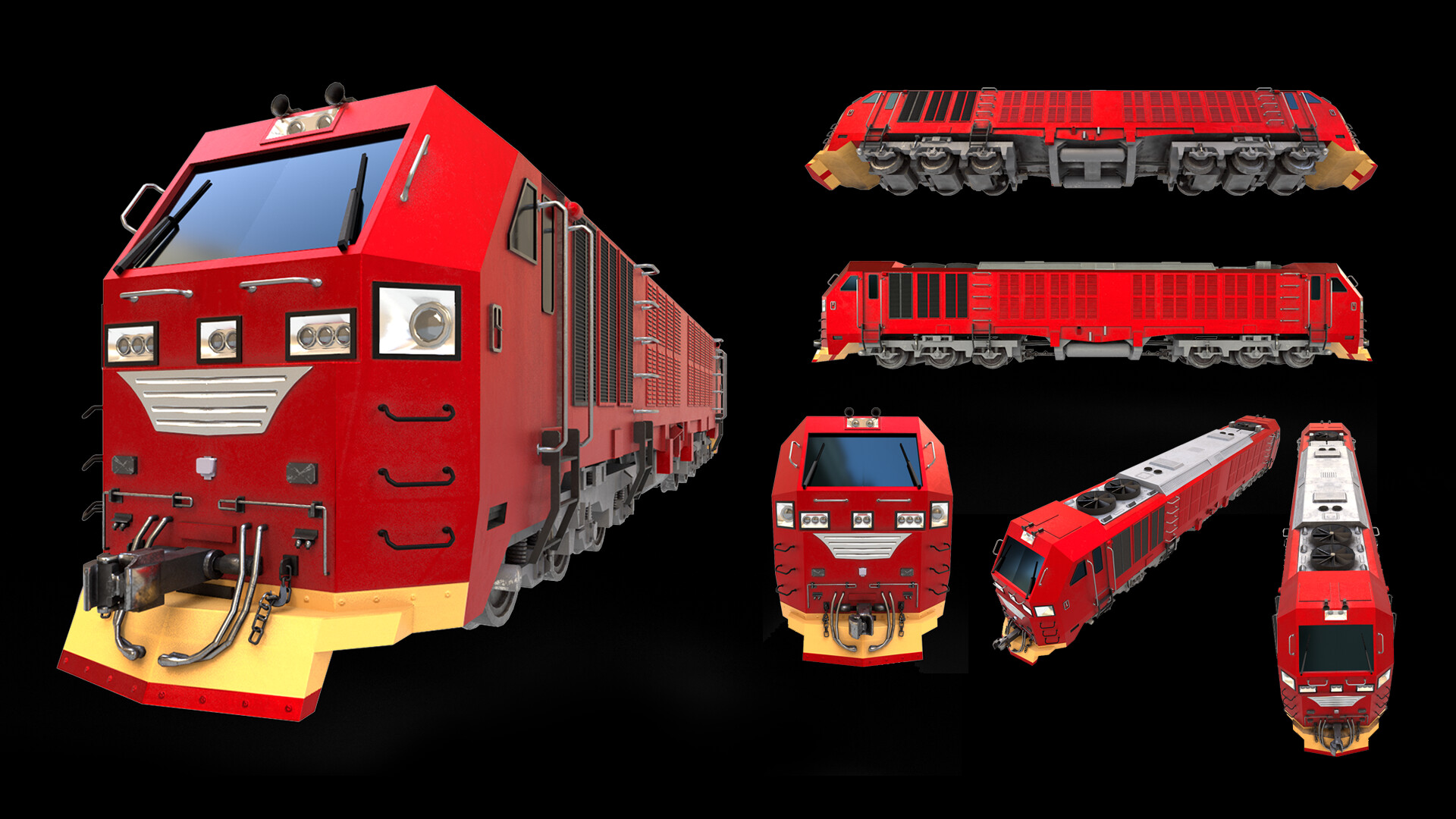 rachman maulana - CC300 train locomotive