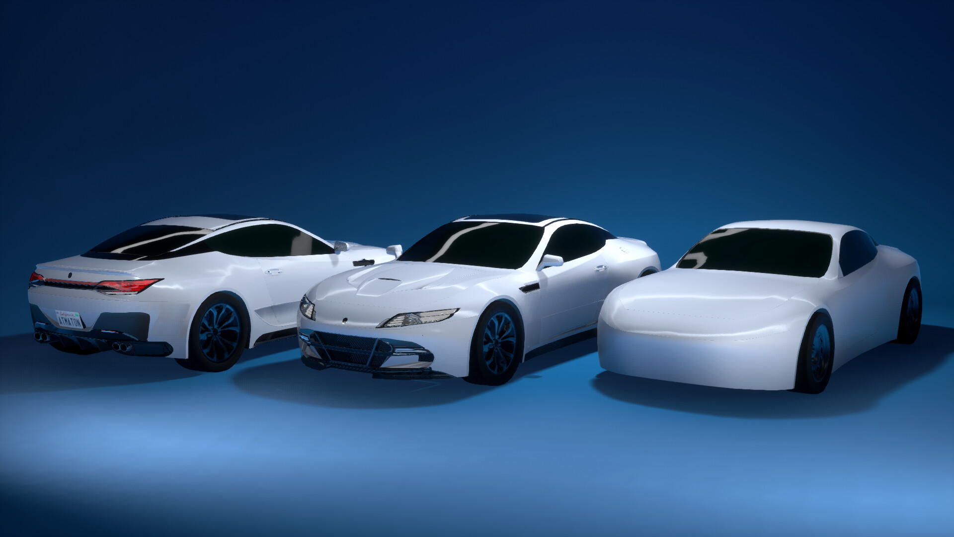 ArtStation - Automation: The Car Company Tycoon Game - Car Body Assets