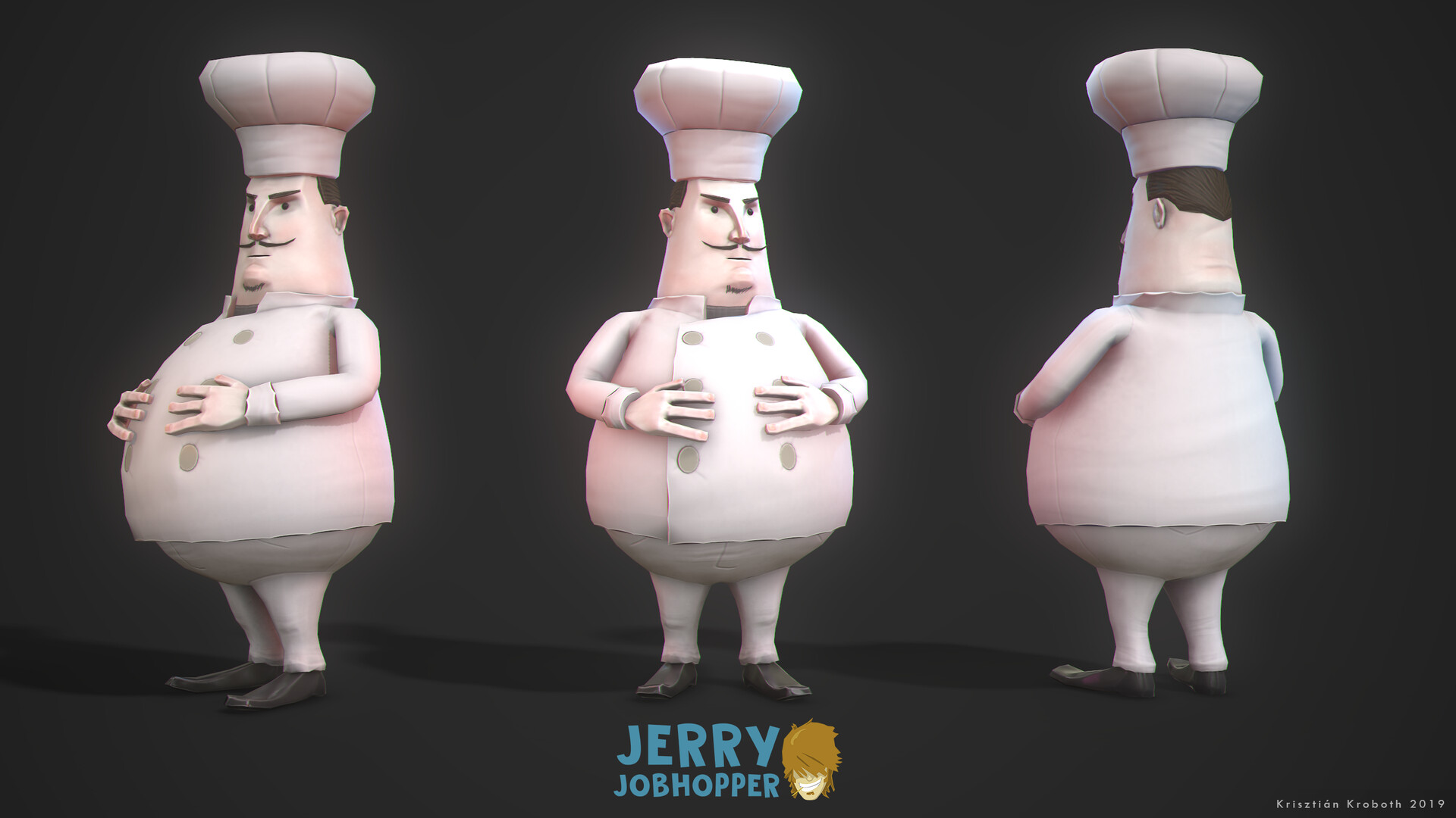 Krisztián Kroboth - Jerry Jobhopper characters