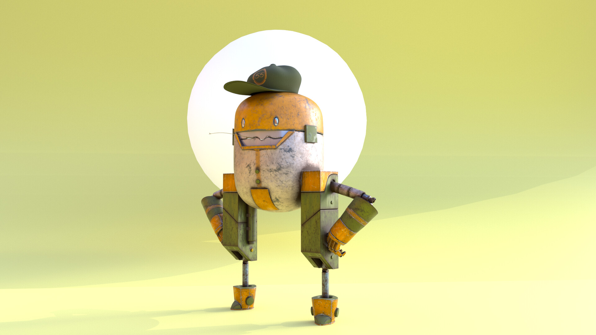 ArtStation - Paul Paa Robot Friend