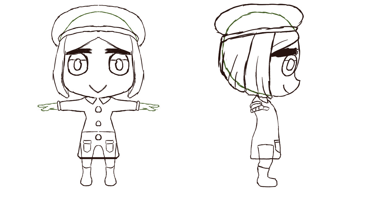 Nicholas Teoh (Sh1ndori) - FGO Bunyan 3D Chibi Character Model