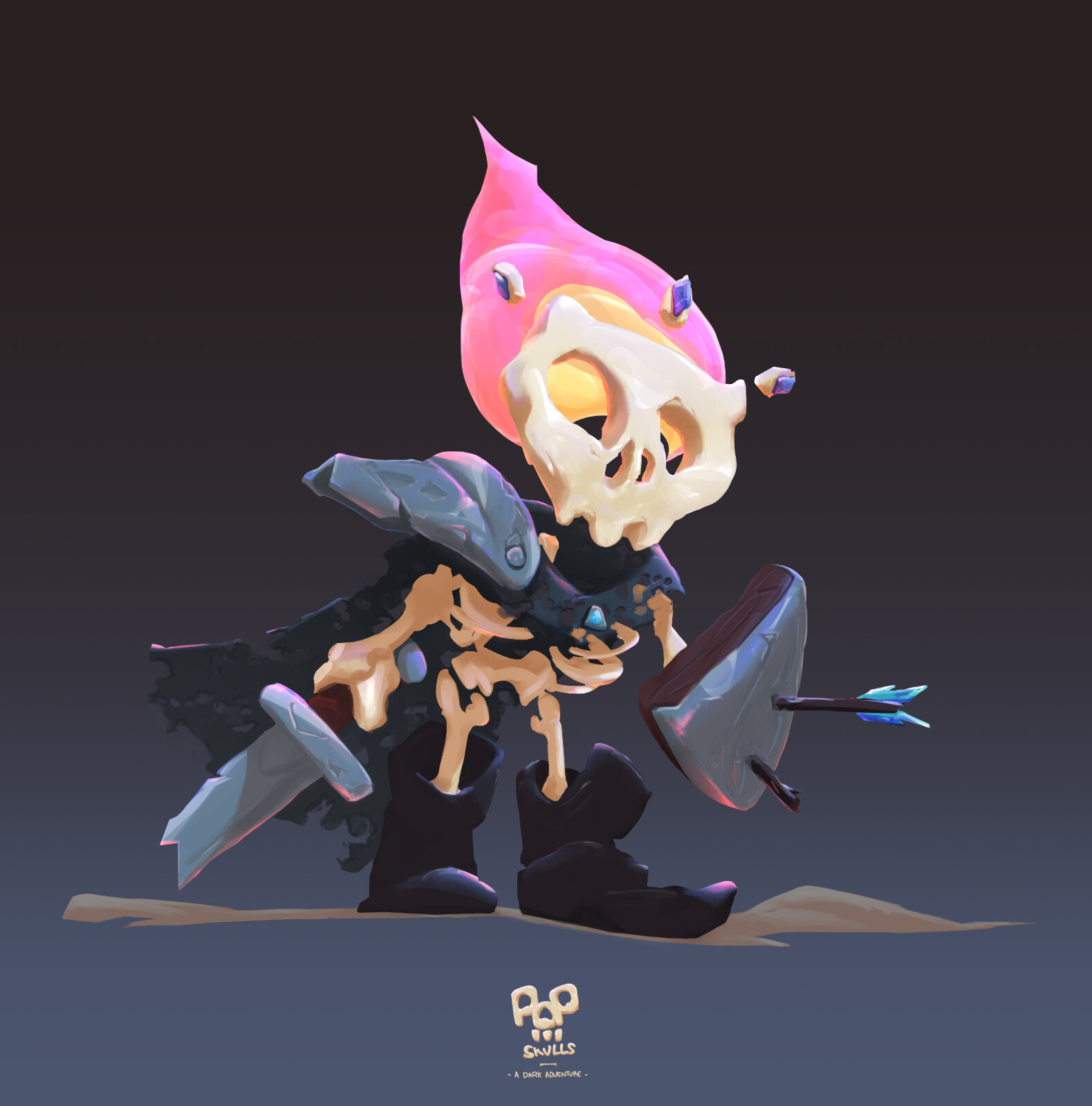 Daniel Matthews - P0P Skulls - A Dark Adventure