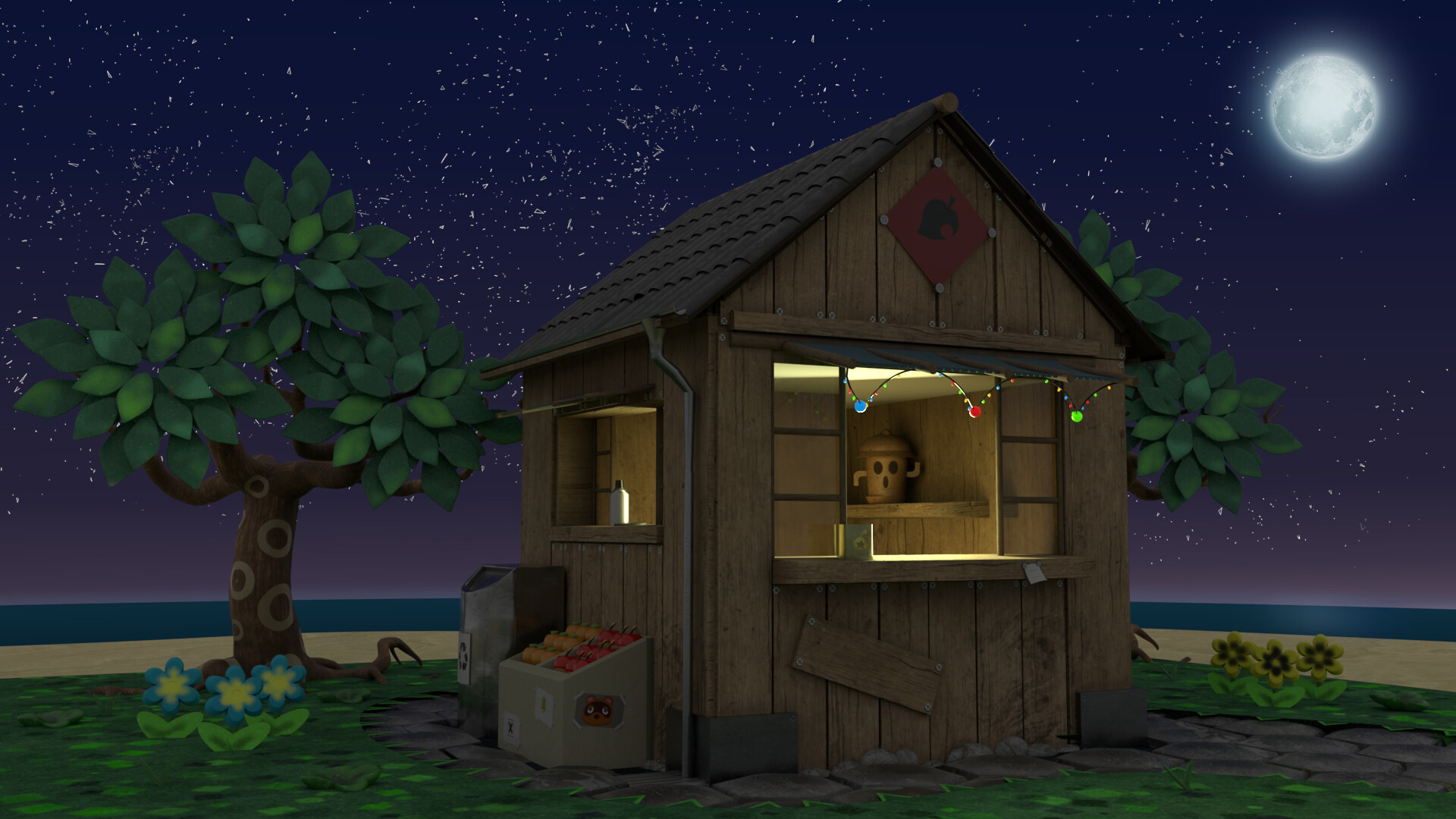 ArtStation - Tom Nook's house