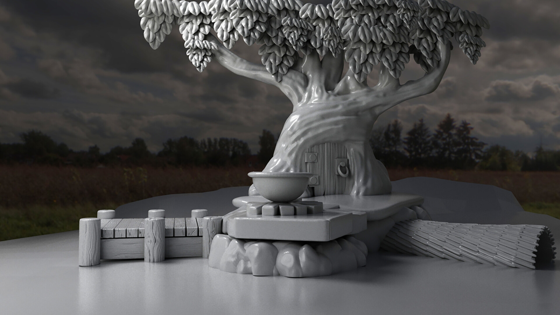 ArtStation - Tree House