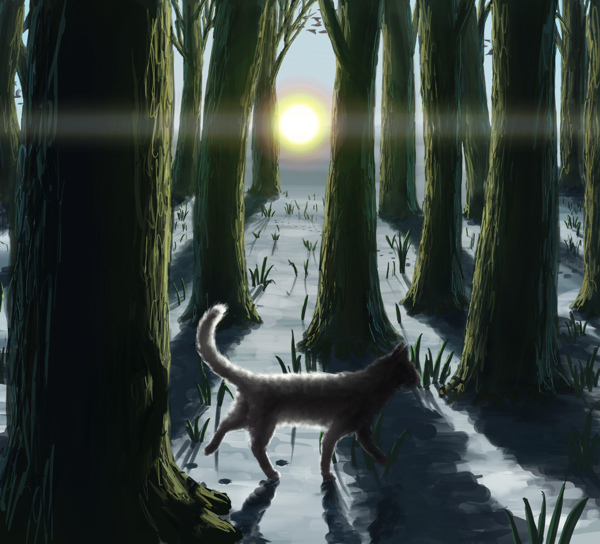 ArtStation - Cat's Journey 3/5