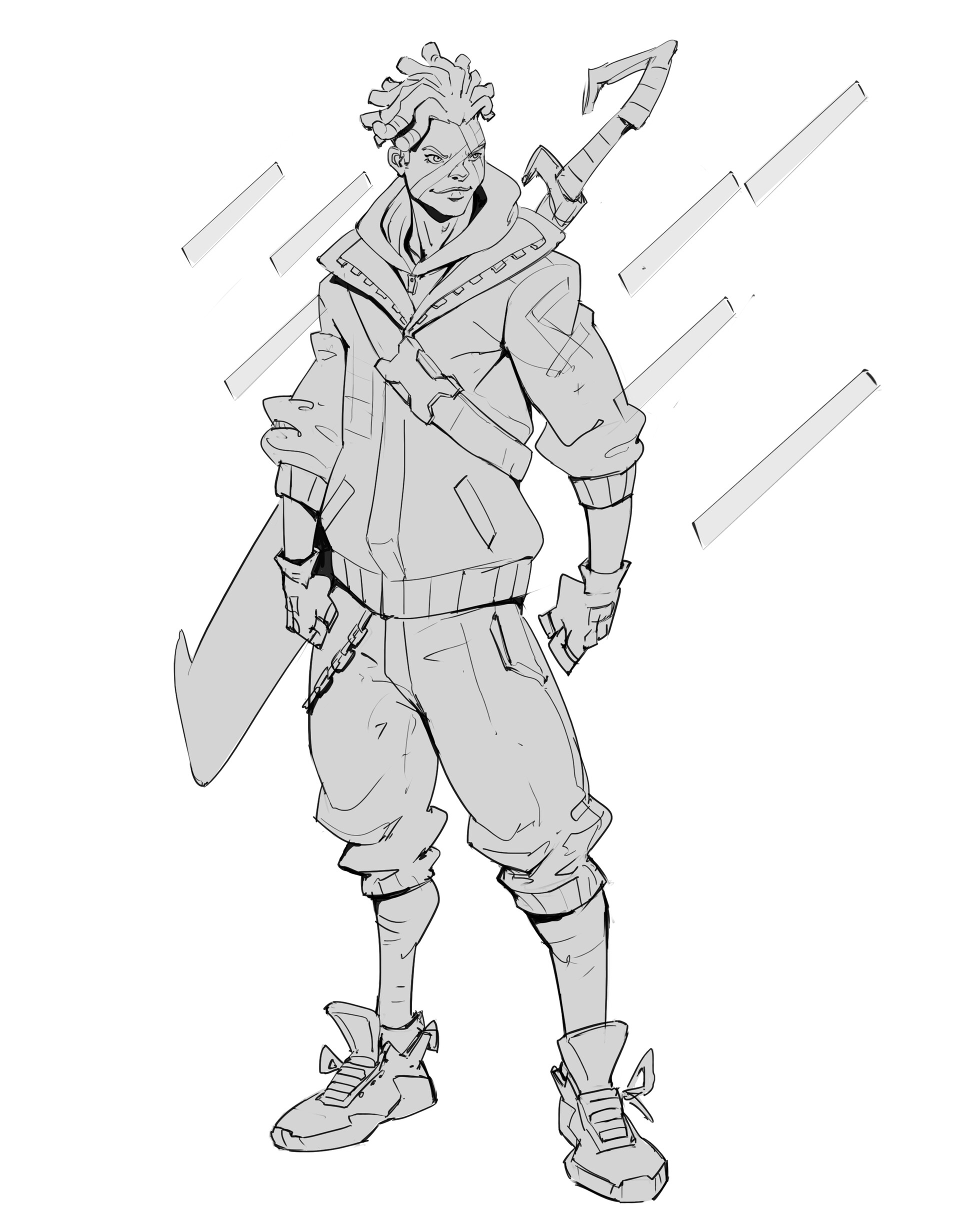 ArtStation - ekko fanart skin