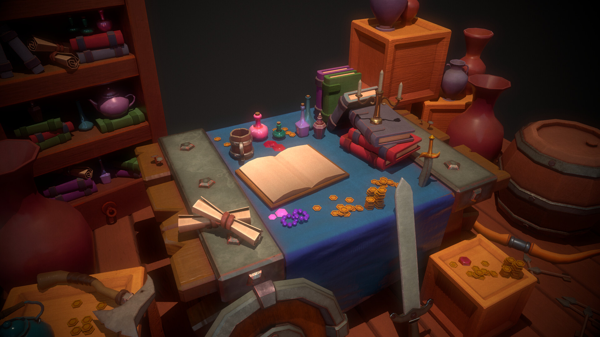 Luís Jóia - Stylized Pirate Office