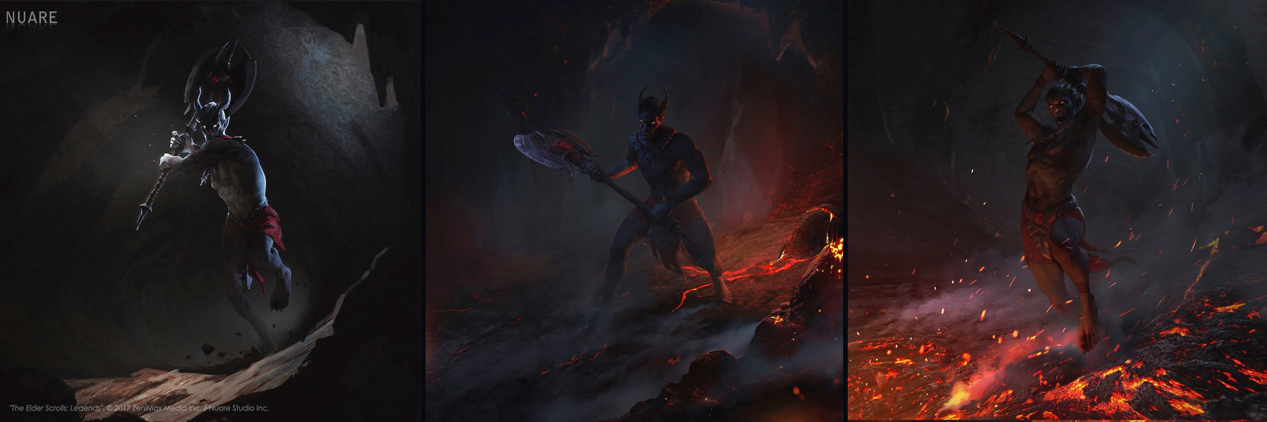 NUARE - Illustrations | TES Jaws of Oblivion