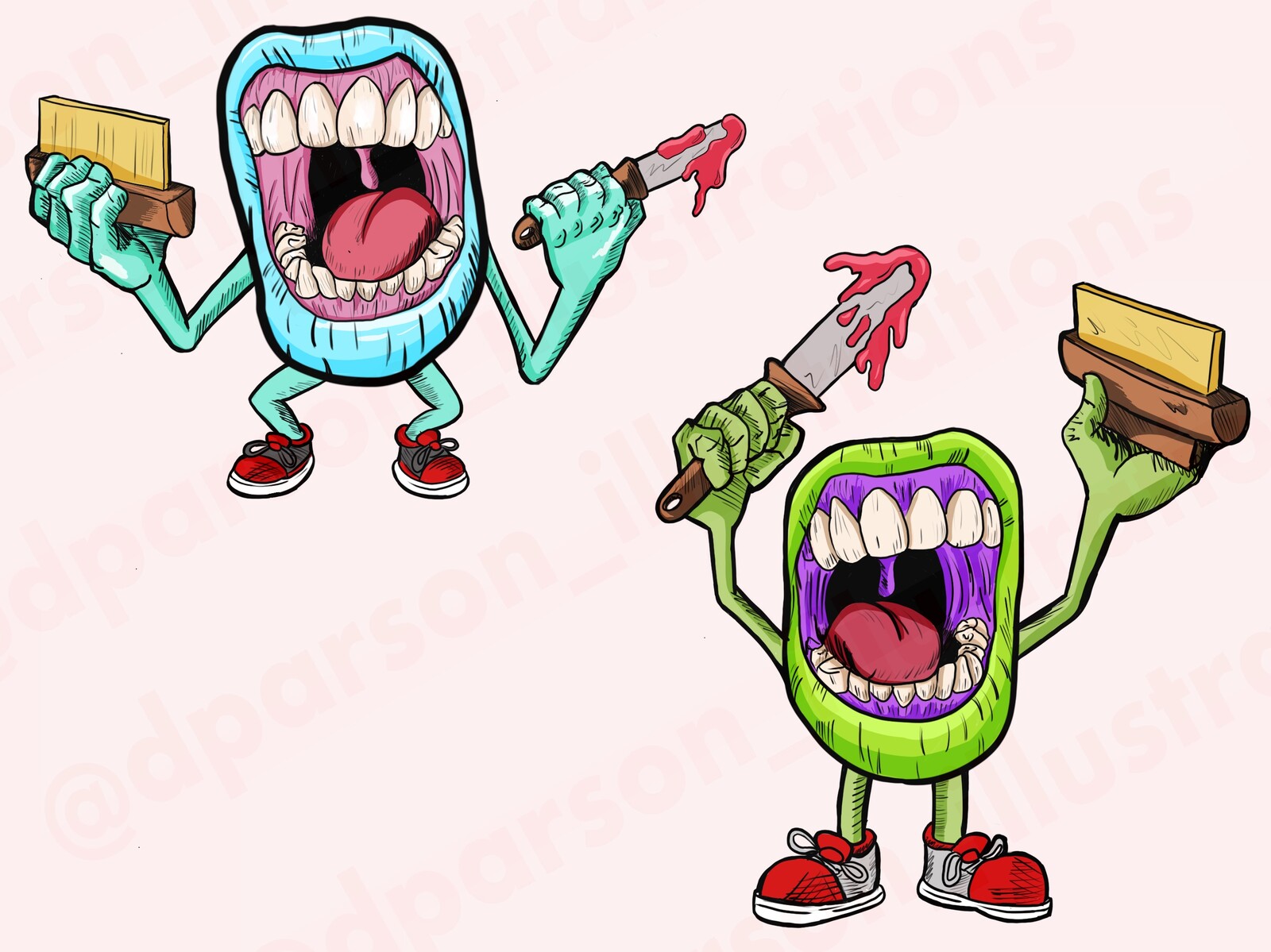 Dylan Parson - Commissioned Design Work