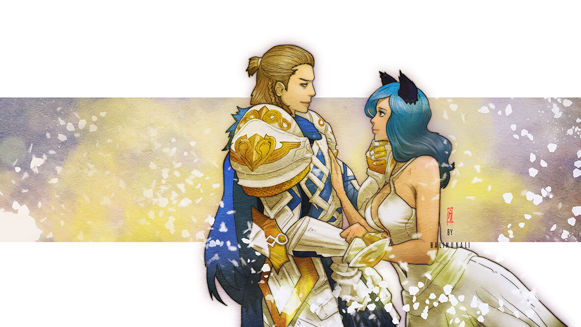 ArtStation - Guild Wars 2 fan art commissioned works