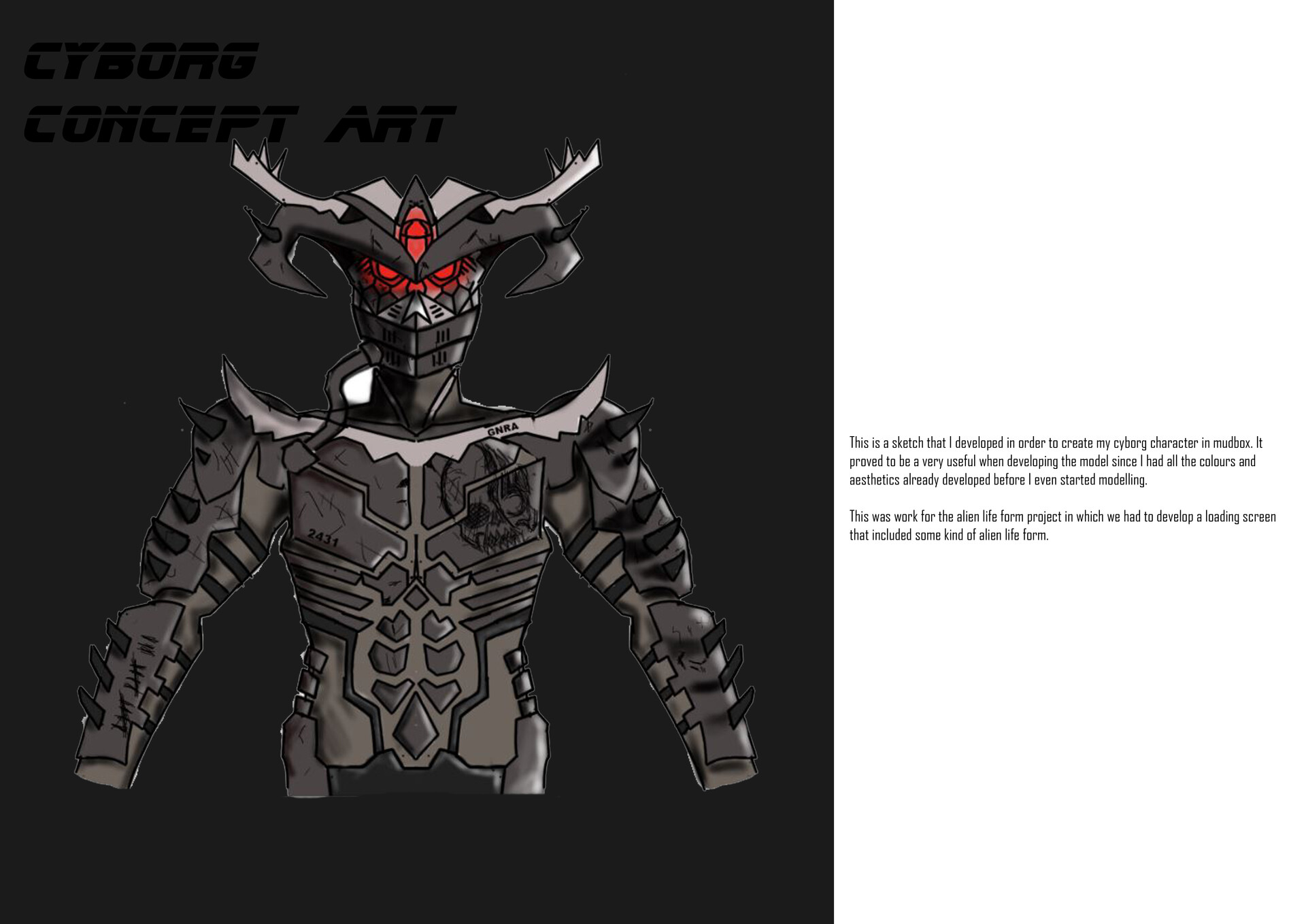 ArtStation - Cyborg Assassin