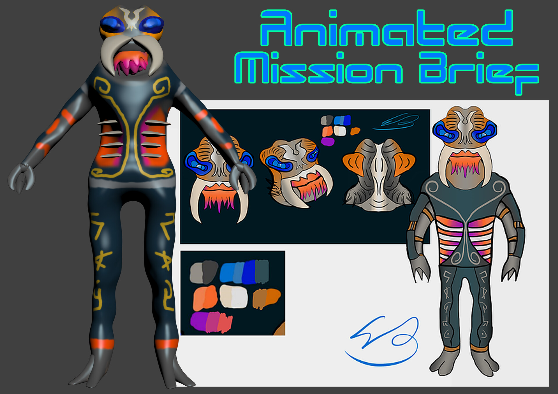 ArtStation - Animated Mission Brief