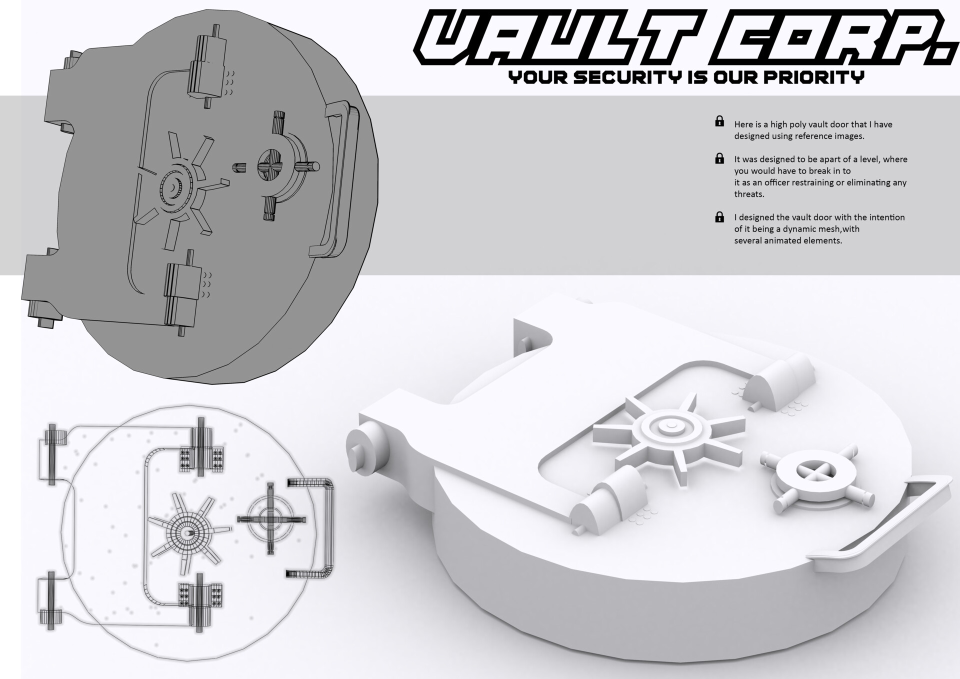 ArtStation - Vault Door